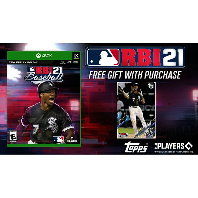 MLB RBI Baseball 21 with Bonus Topps Foil Card, Major League Baseball ...