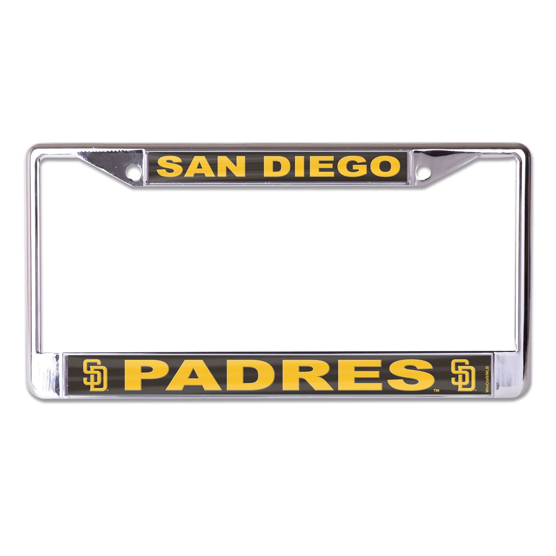 MLB San Diego Padres Logo Mega Small Over Large License Plate Frame ...