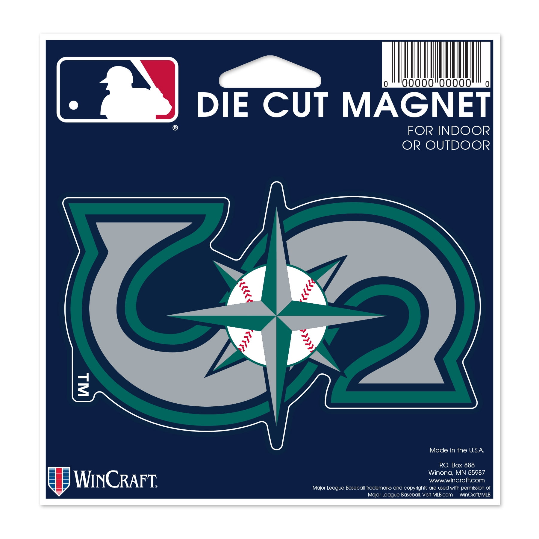 MLB Seattle Mariners Logo Magnet - Walmart.com
