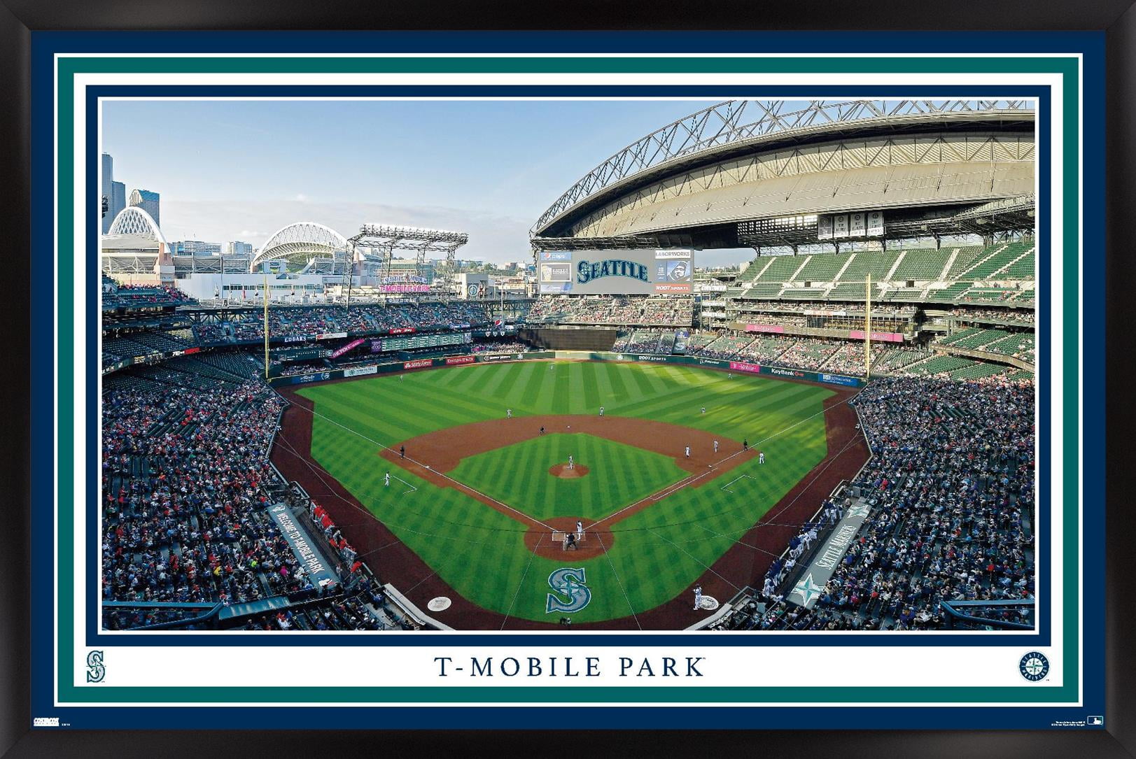 MLB Seattle Mariners - T-Mobile Park 22 Wall Poster, 22.375" x 34 ...