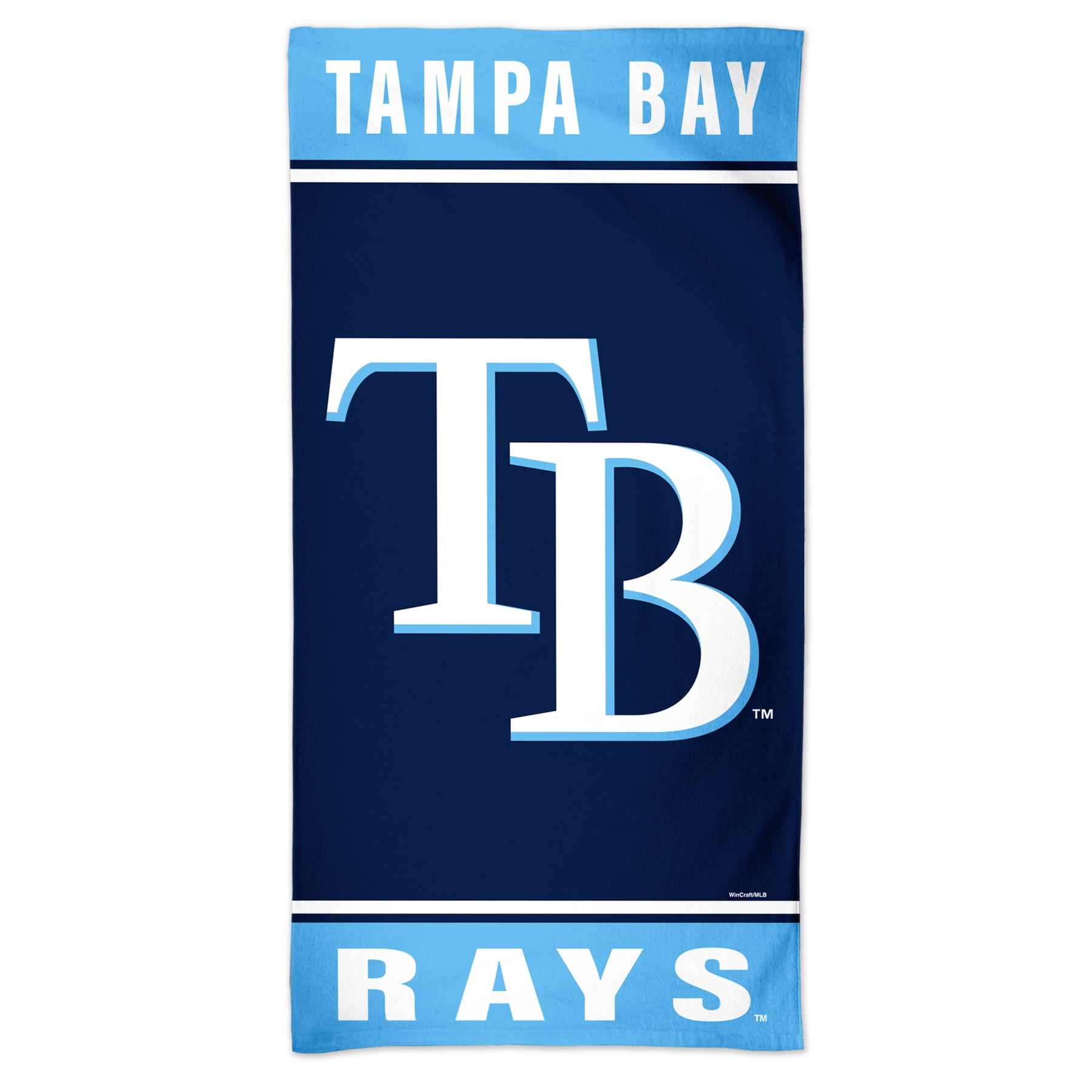 MLB Tampa Bay Rays Team Graphics 30" x 60" Beach Towel - Walmart.com