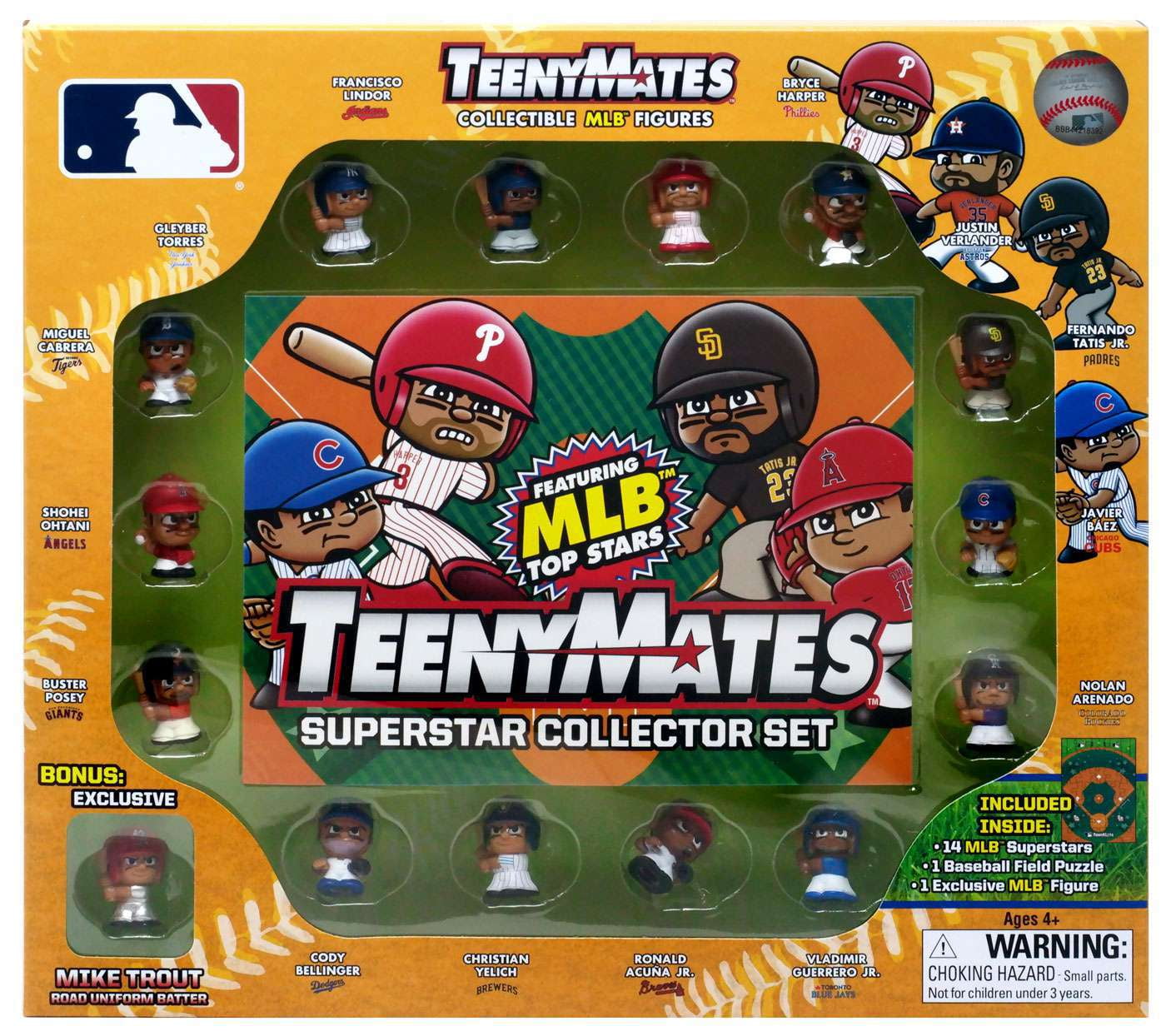 MLB TeenyMates Baseball Superstar Collector Set - Walmart.com