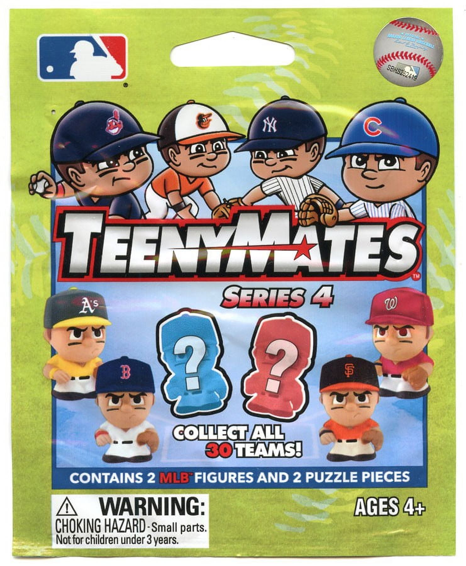 MLB TeenyMates Series 4 Infielders Mini Figures Mystery Pack, Sports ...