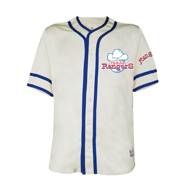 MLB Texas Rangers Men's Natural Jersey - Walmart.com