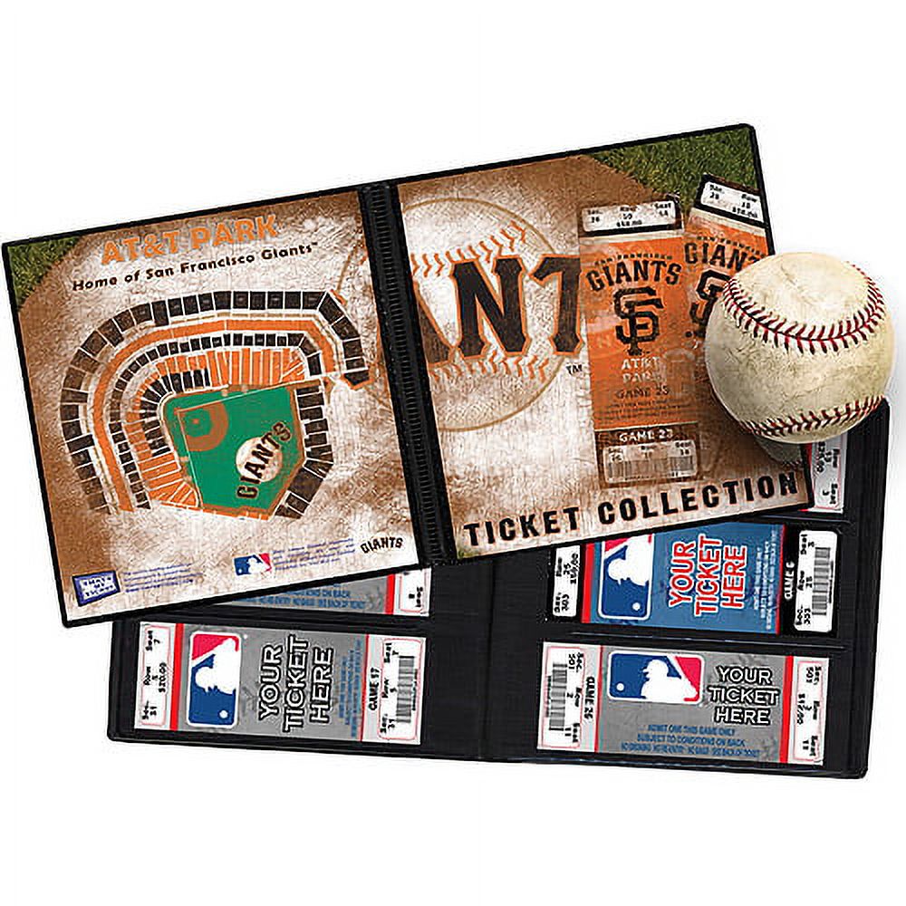 That's My Ticket MLB Ticket Album 8.25 x 8.75 with 10 Protective ...