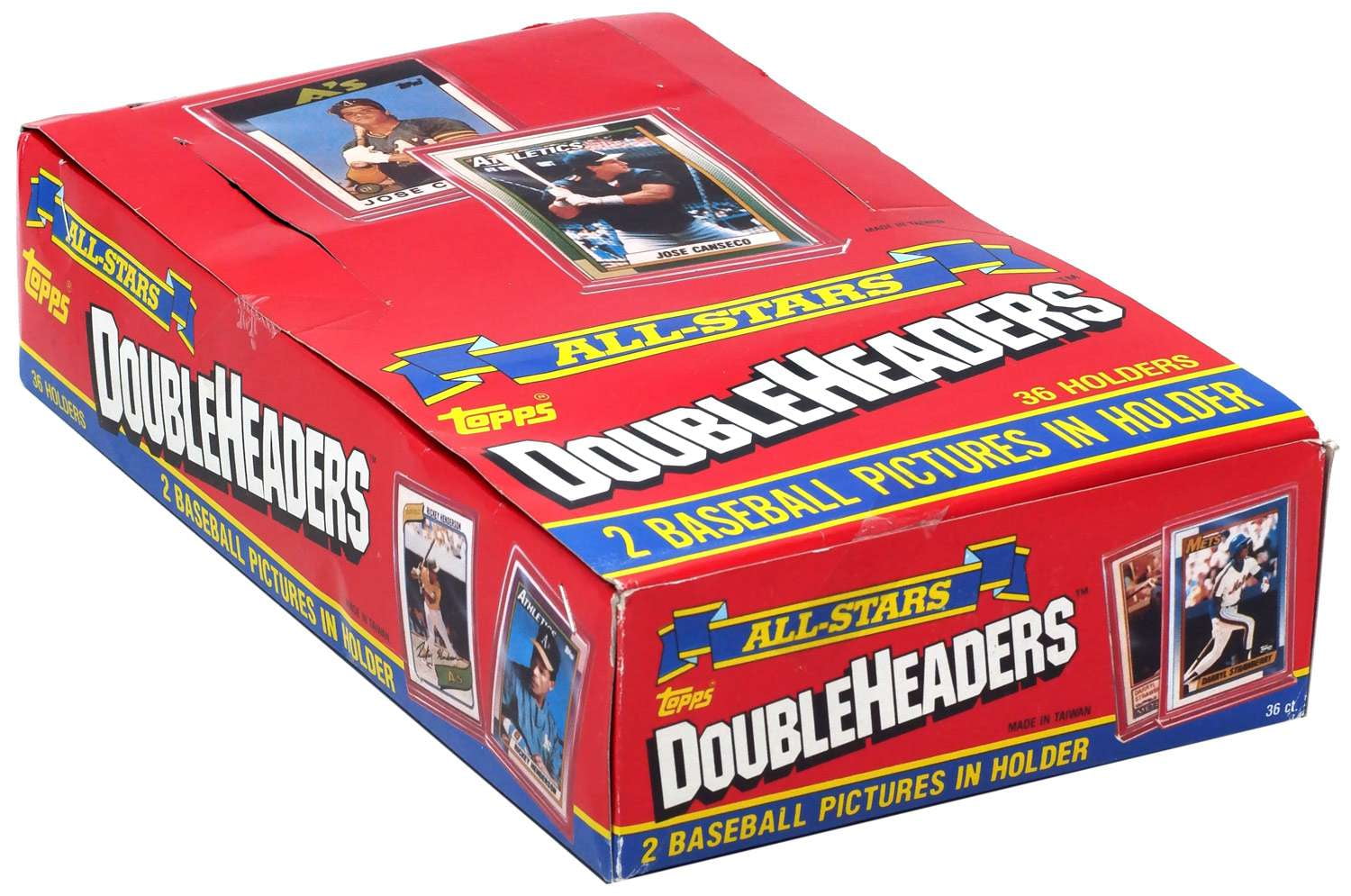 MLB Topps 1990 All-Stars Double Headers Trading Card Hobby Box (36 ...