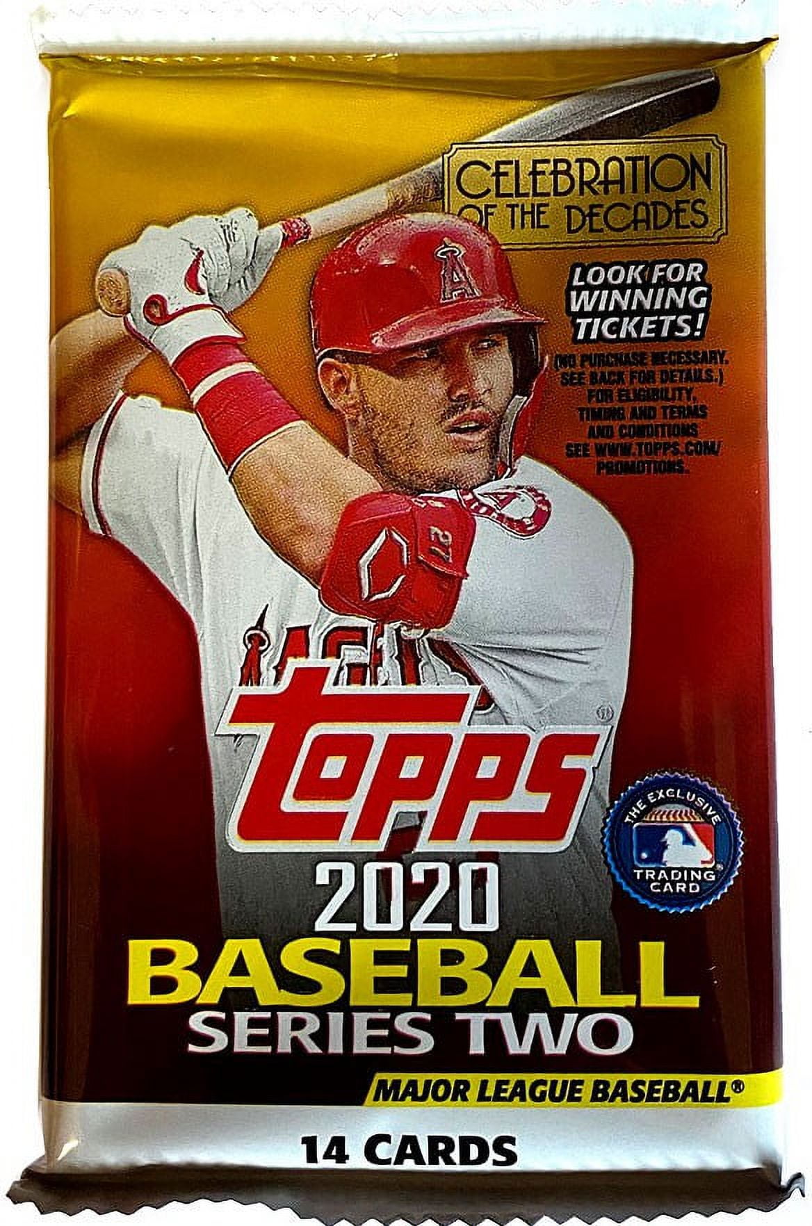 MLB Topps 2020 Series 2 Baseball Trading Card Retail Pack (14 Cards ...