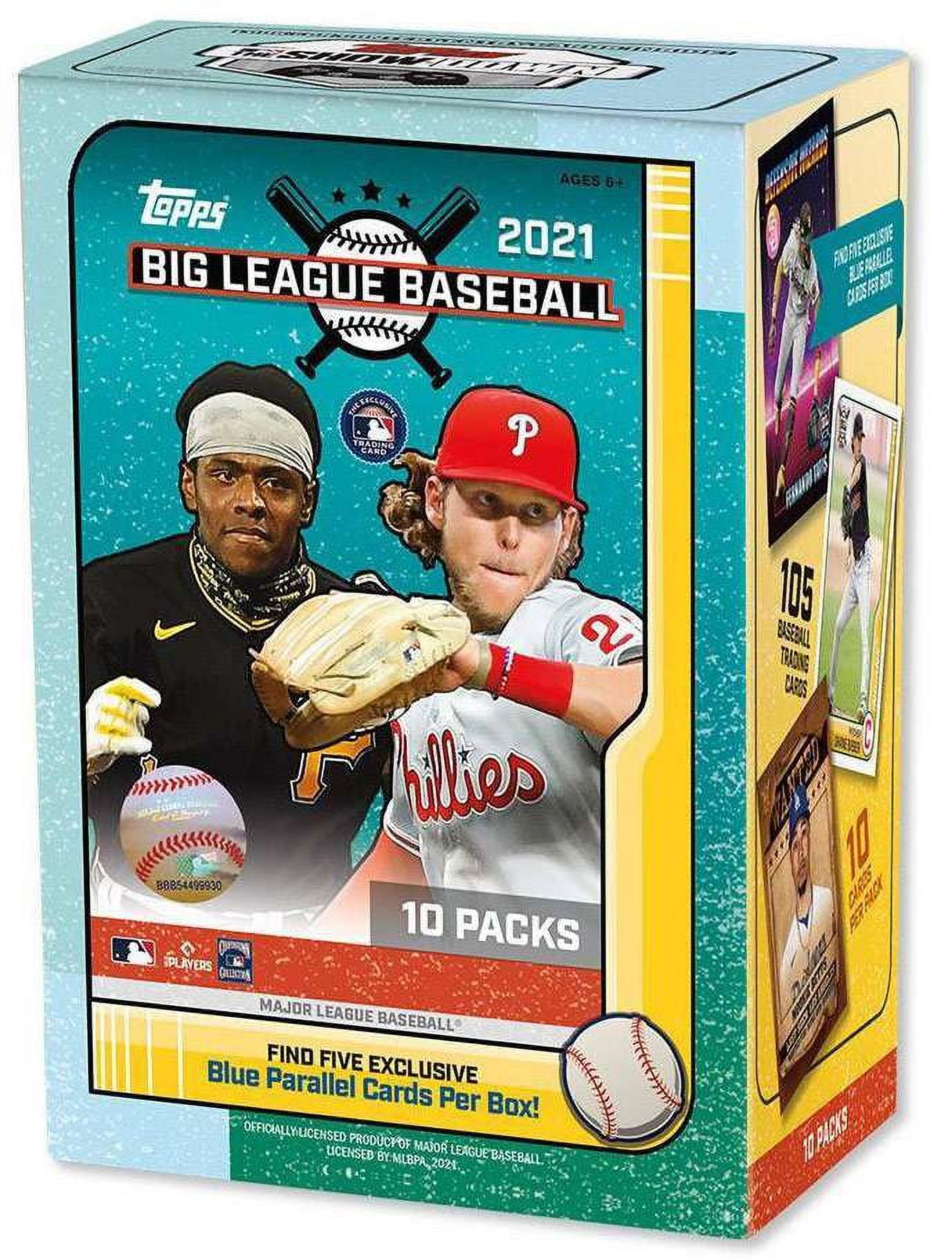 Topps MLB 2020 Bowman Baseball Trading Card Mega Box, 6 Packs - Walmart.com