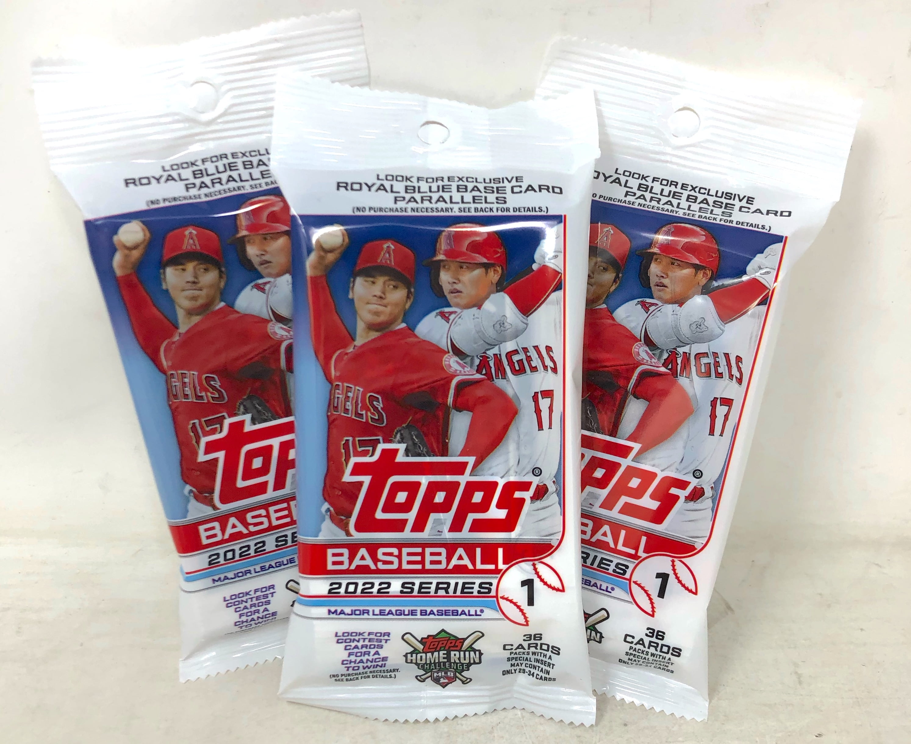 MLB Topps 2022 Series 1 Baseball Trading Card VALUE Pack (36 Cards ...
