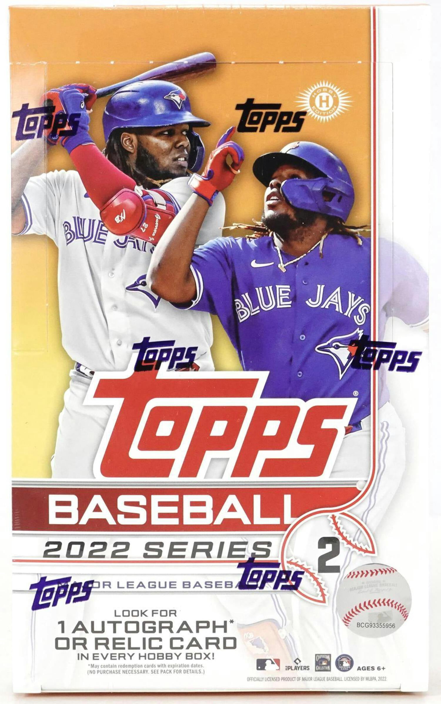 2022 Topps MLB Baseball Series 2 Hobby Box - Factory Sealed - Walmart.com