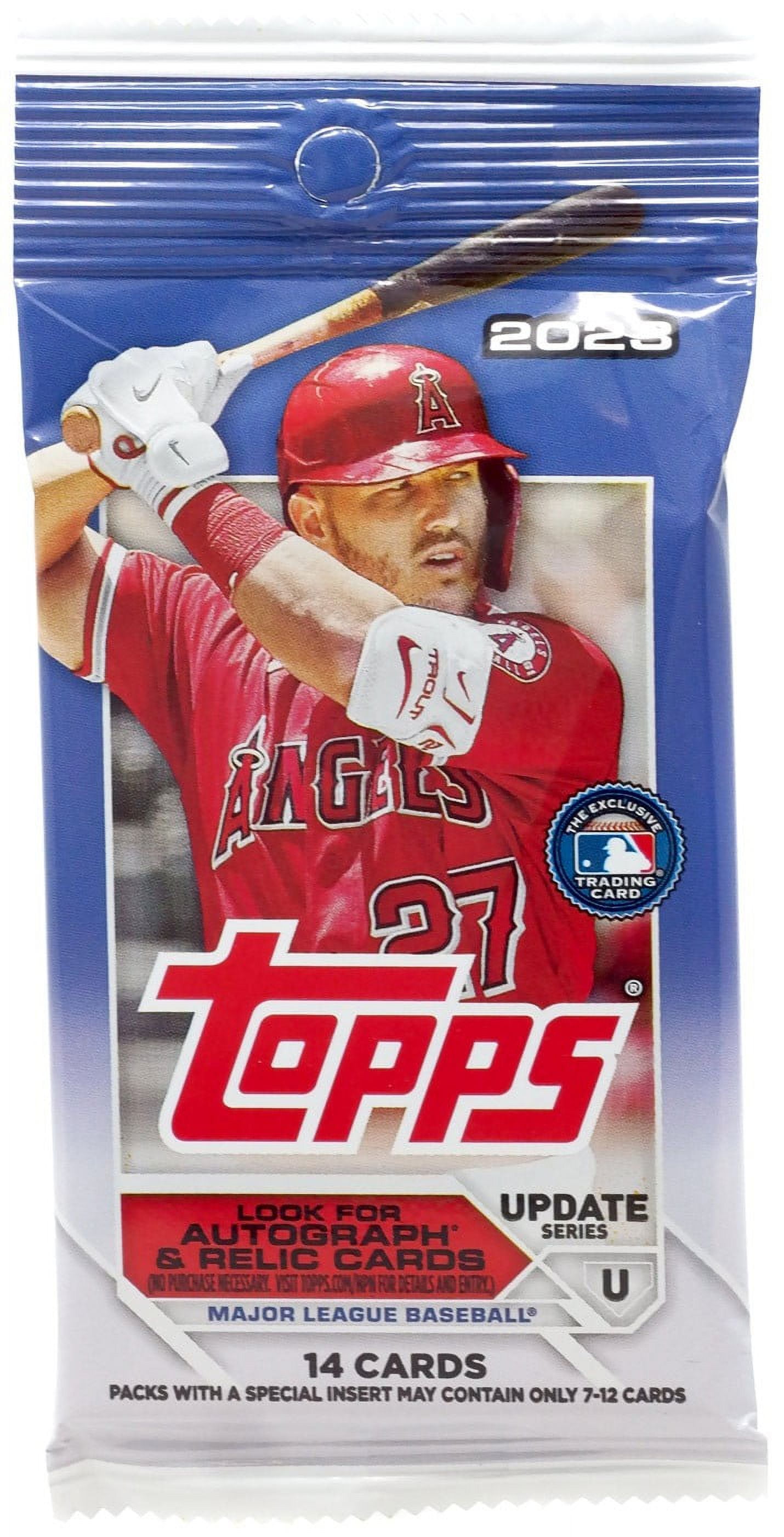 Topps Update Major League Baseball Trading Cards Multicolored 14 pc ...