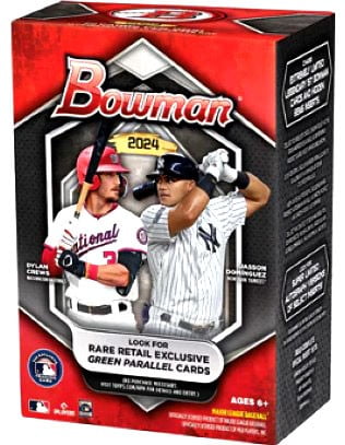 MLB Topps 2024 Bowman Baseball Trading Card BLASTER Box (6 Packs Per ...