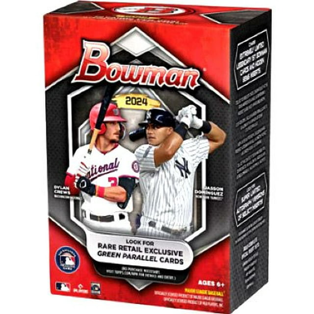 MLB Topps 2024 Bowman Baseball Trading Card BLASTER Box (6 Packs Per ...