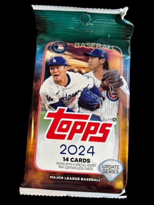 Collectible MLB Topps 2024 Update Series Baseball Trading Card Retail ...
