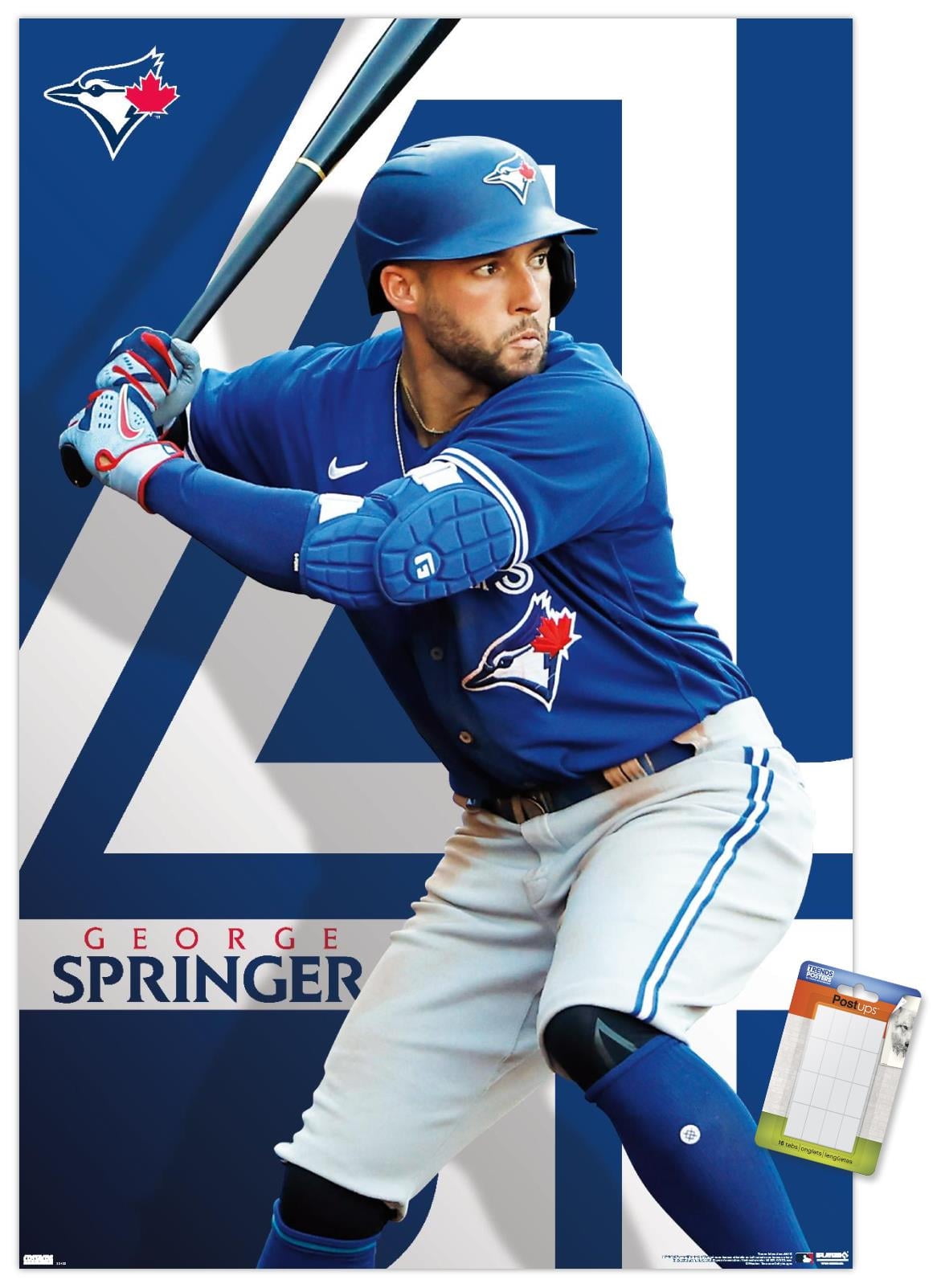 MLB Toronto Blue Jays - George Springer 23 Wall Poster, 14.725" x 22. ...