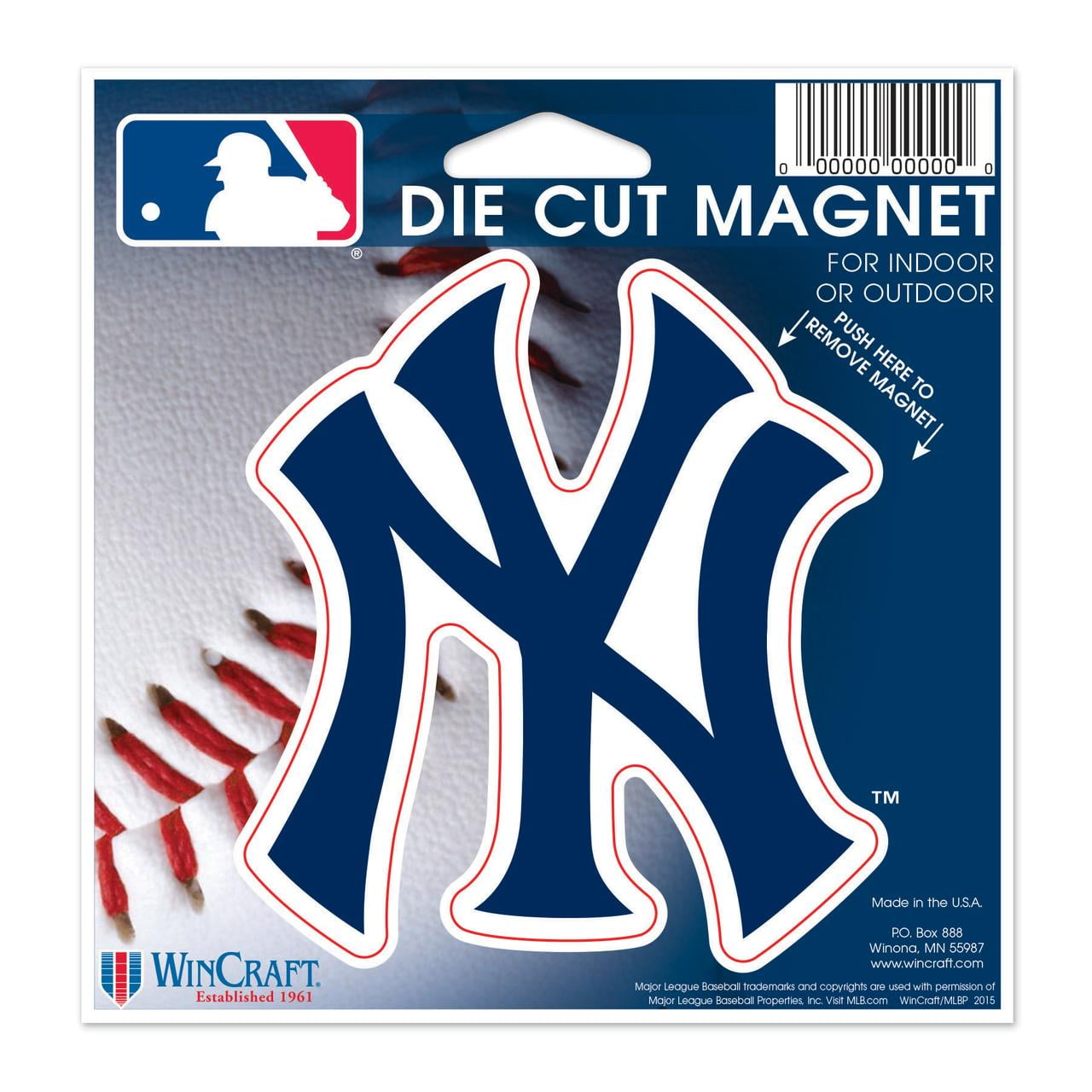 MLB New York Yankees Logo Magnet - Walmart.com