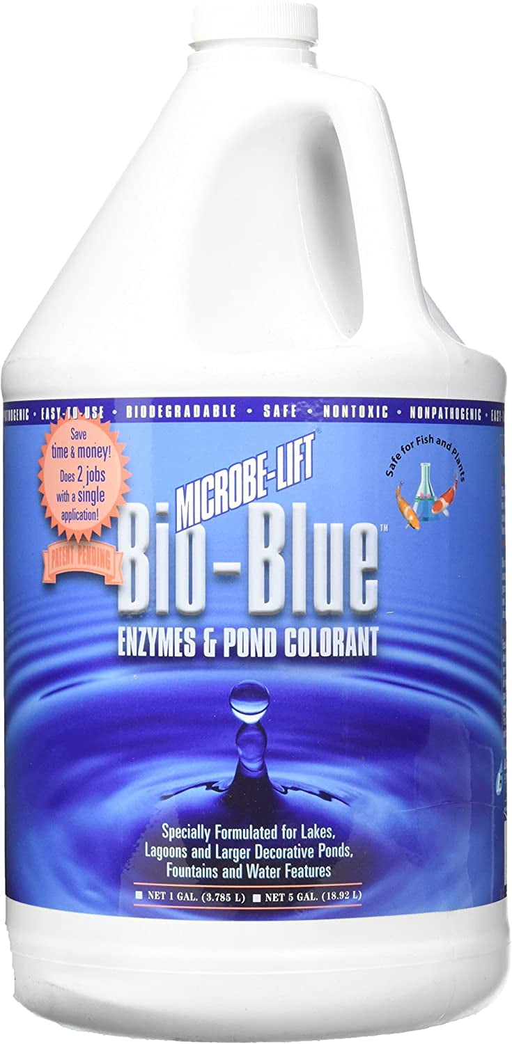 MLBBG4 1-Gallon Microbe-Lift Bio-Blue - Walmart.com