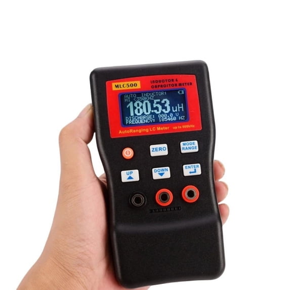 MLC500 Electronic Capacitance Inductance Meter Digital Bridge LC Meter ...
