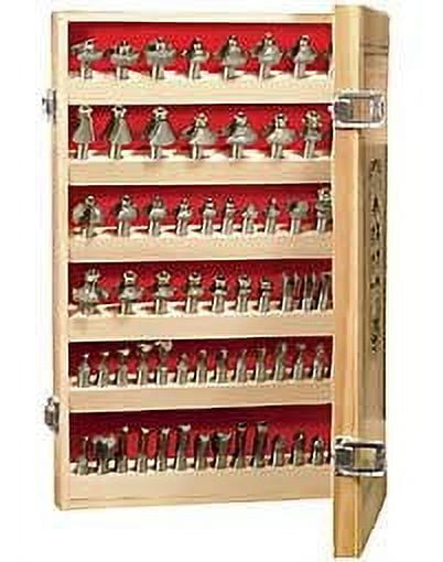 MLCS Router Bit Storage Cabinet for 1/2" Shank Bits - Walmart.com