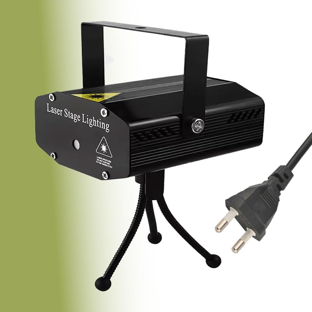 MLD Disco Laser Light Mini Stage Lighting Sound Activated Laser Lights ...