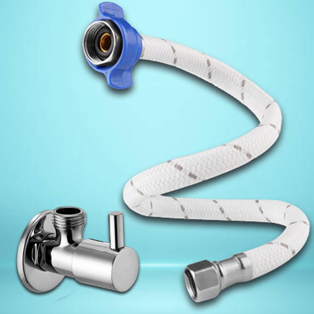 MLD Hot Cold Water pvc connection pipe with angle valve for basins and ...