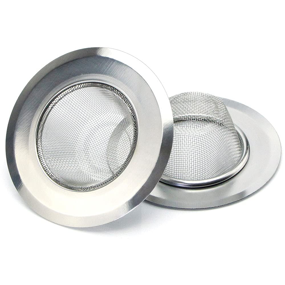 MLD Stainless Steel Strainer Kitchen Drain Basin Basket Filter Stopper ...