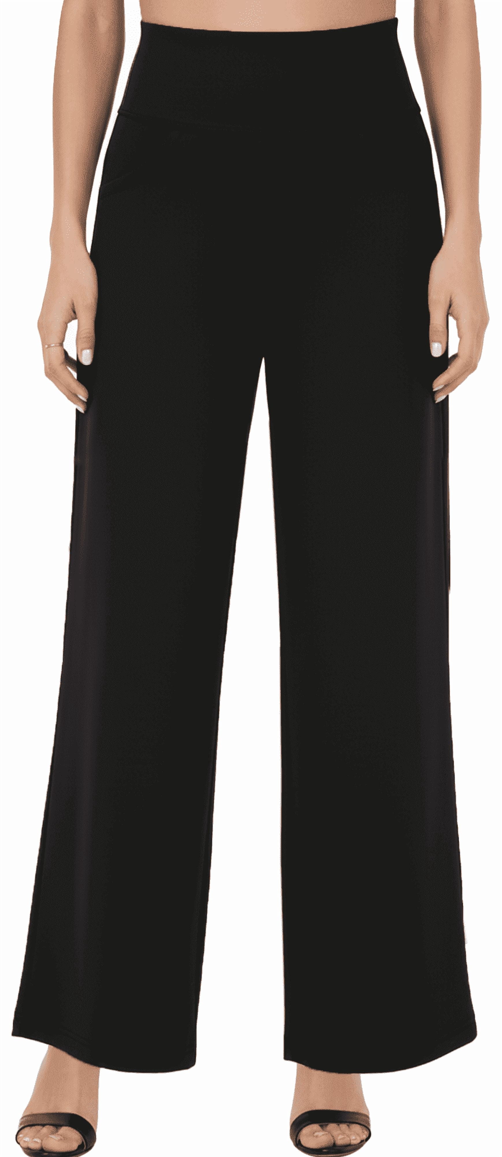 MLDRA Women's Wide Leg Pants Yoga Pants Petite Pants Work Slacks Casual ...