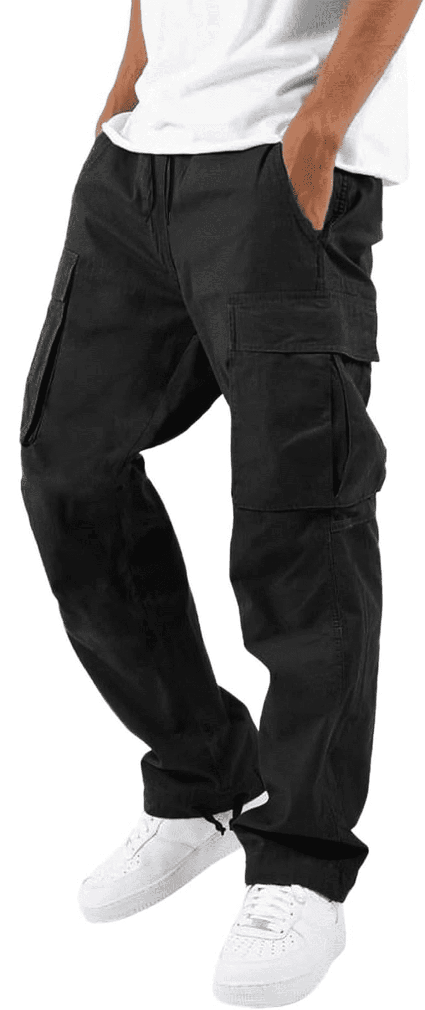 MLDRA Men's Cargo Pants Trousers Relaxed Fit Tactical Work Slacks ...