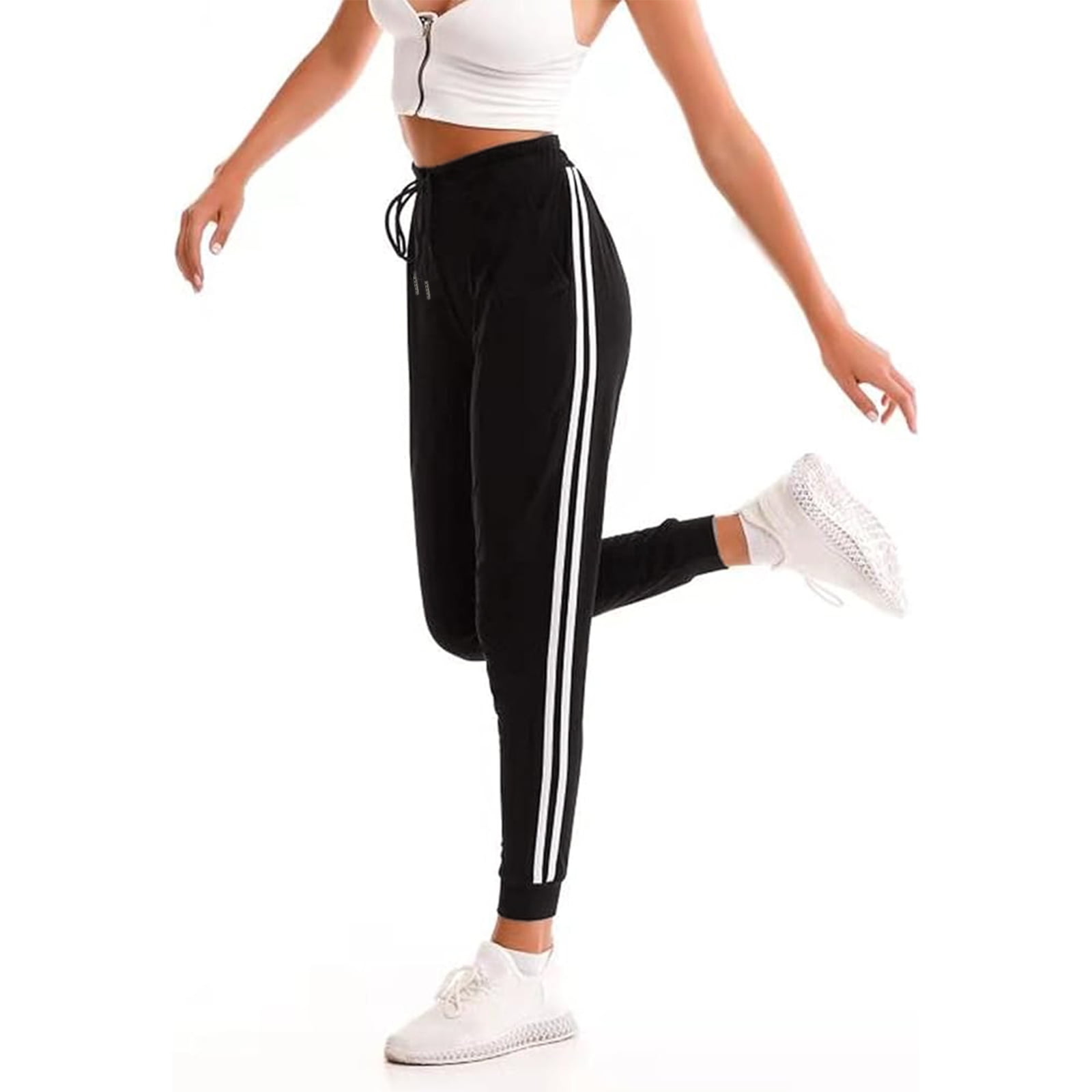 MLDRA Womens Sweatpants Joggers Lounge Pants Lady Athletic Cinch Bottom ...