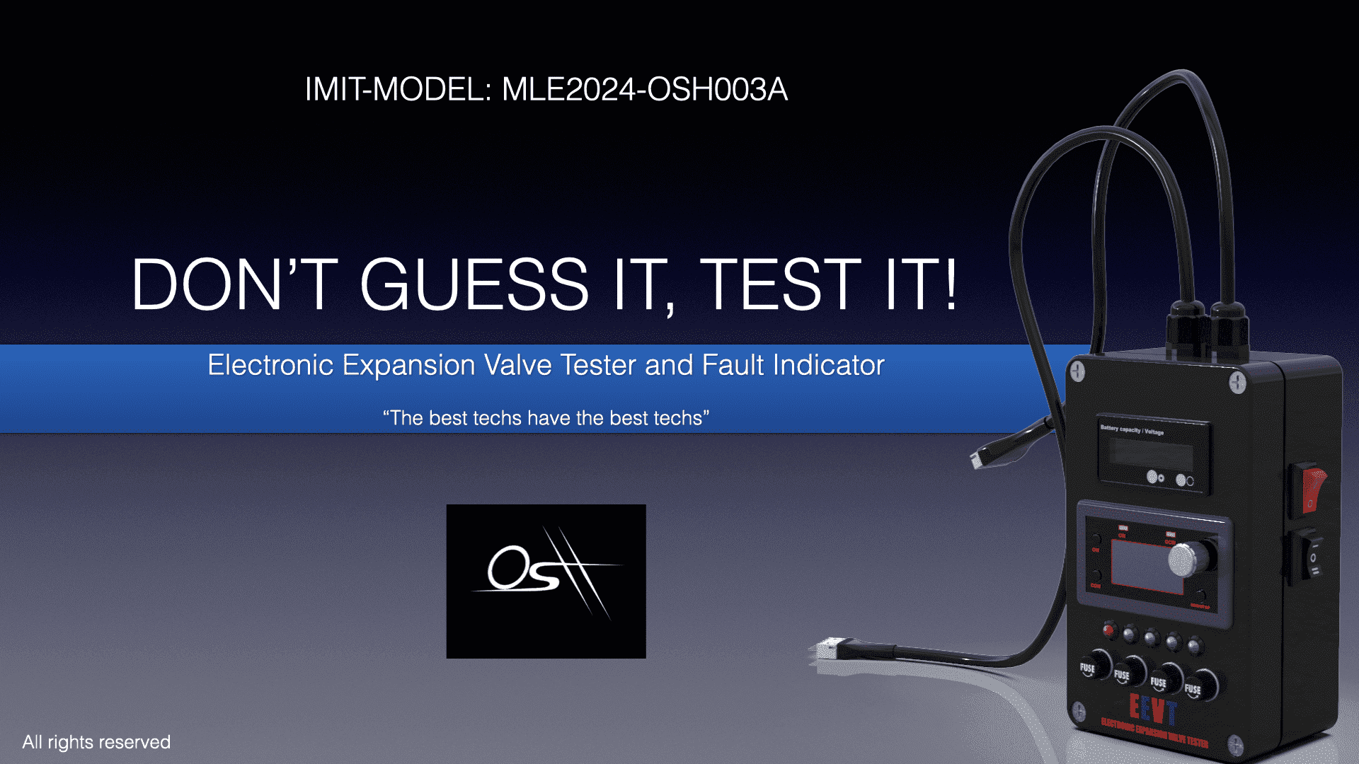 OshTac 2 in 1 Electronic Expansion Valve Tester And Fault Indicator ...