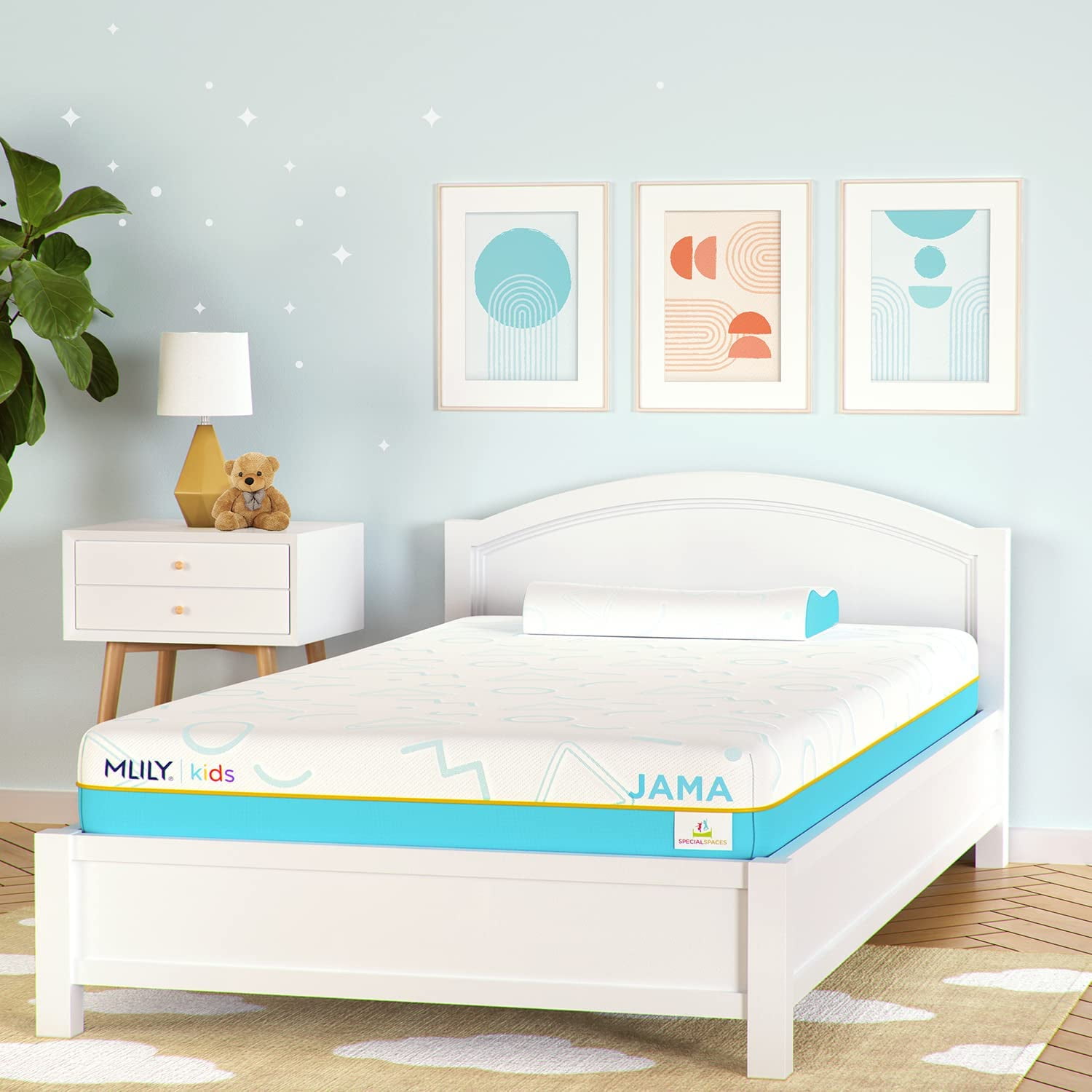 MLILY 7 Inch Twin Mattress for Kids, Memory Foam Bunk Bed Mattress ...