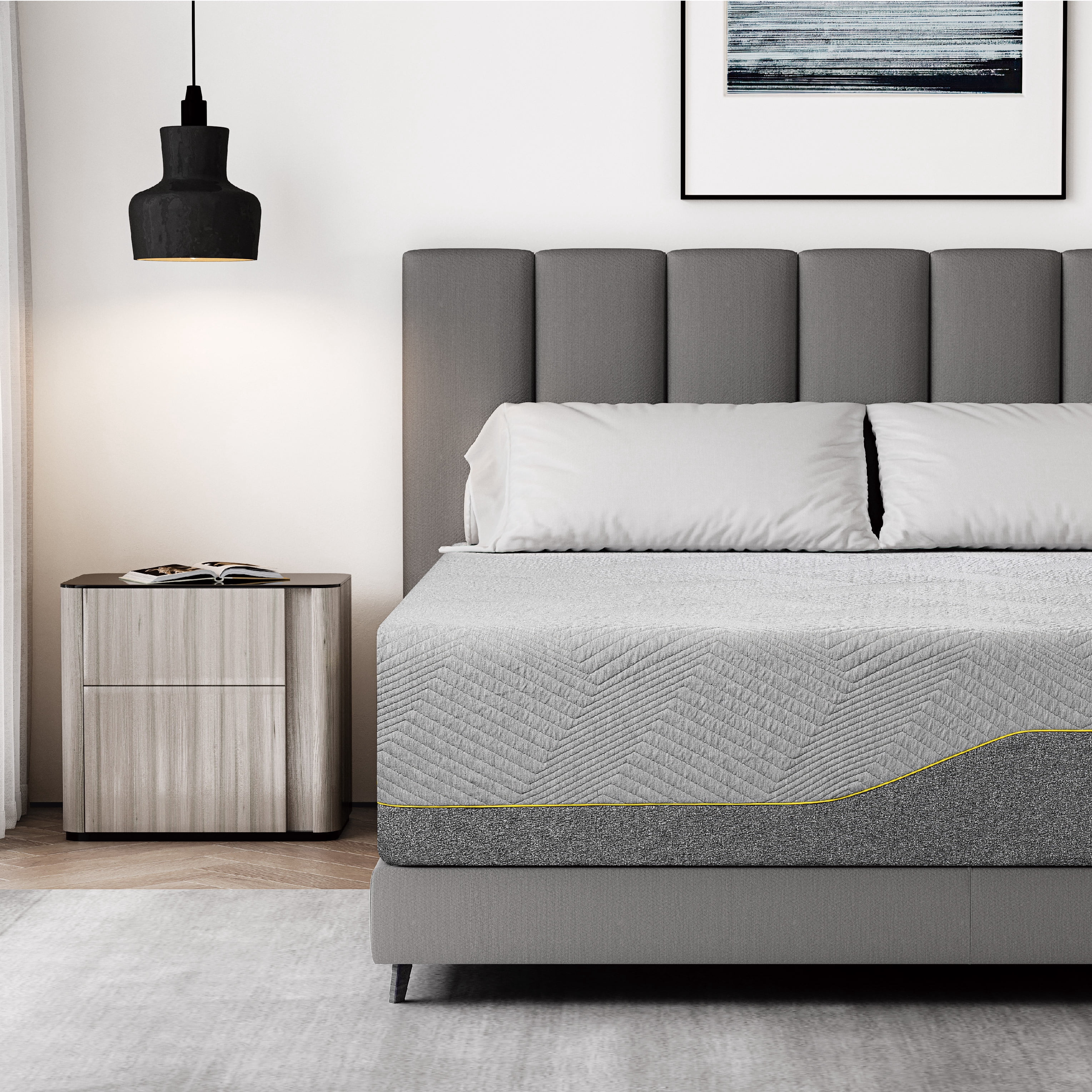 MLILY Ego 14 inch Twin Size Mattress, Gel Memory Foam Mattress, Bed in ...