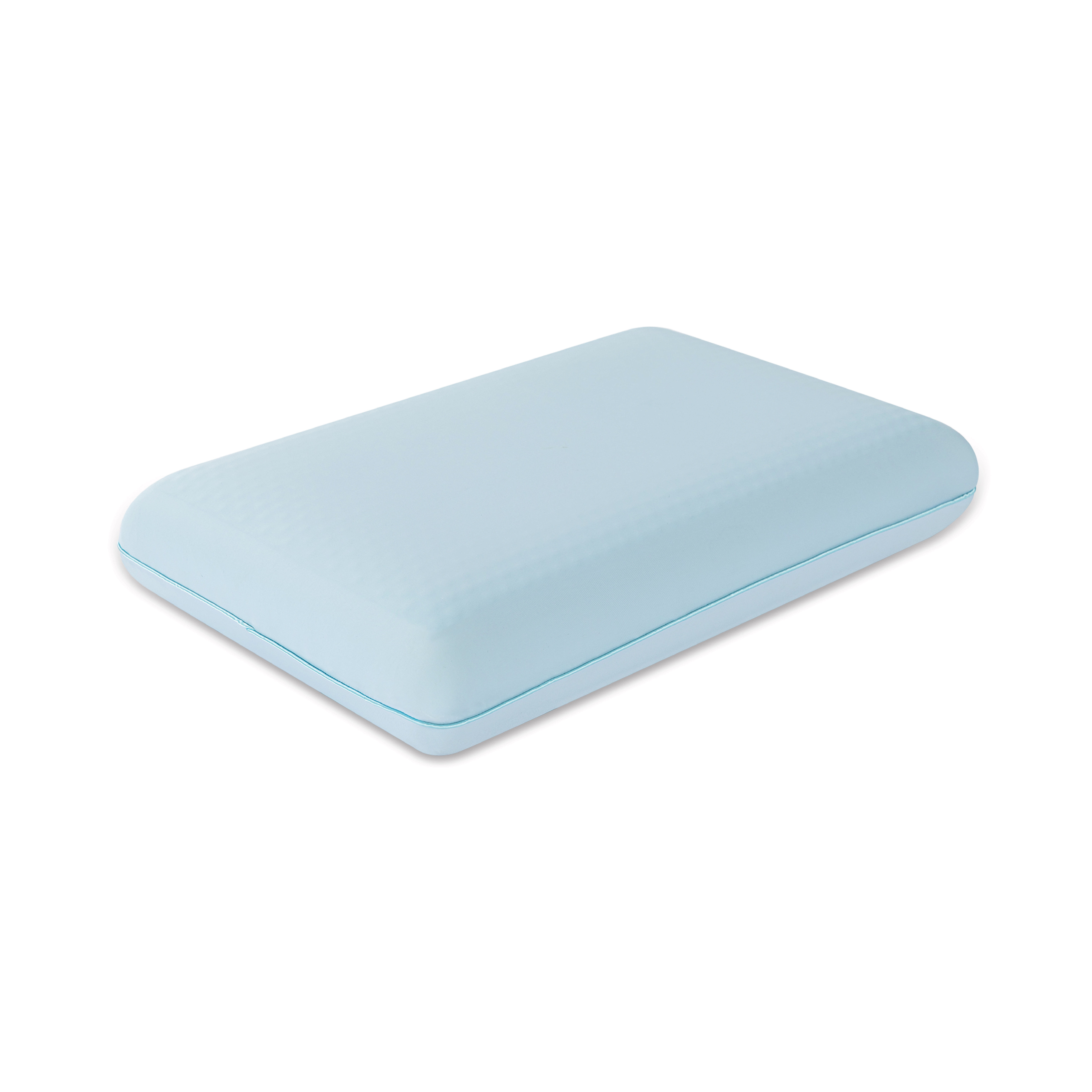 EGOHOME Memory Foam Pillow, Cooling Gel Bed Pillow, Queen, Blue ...