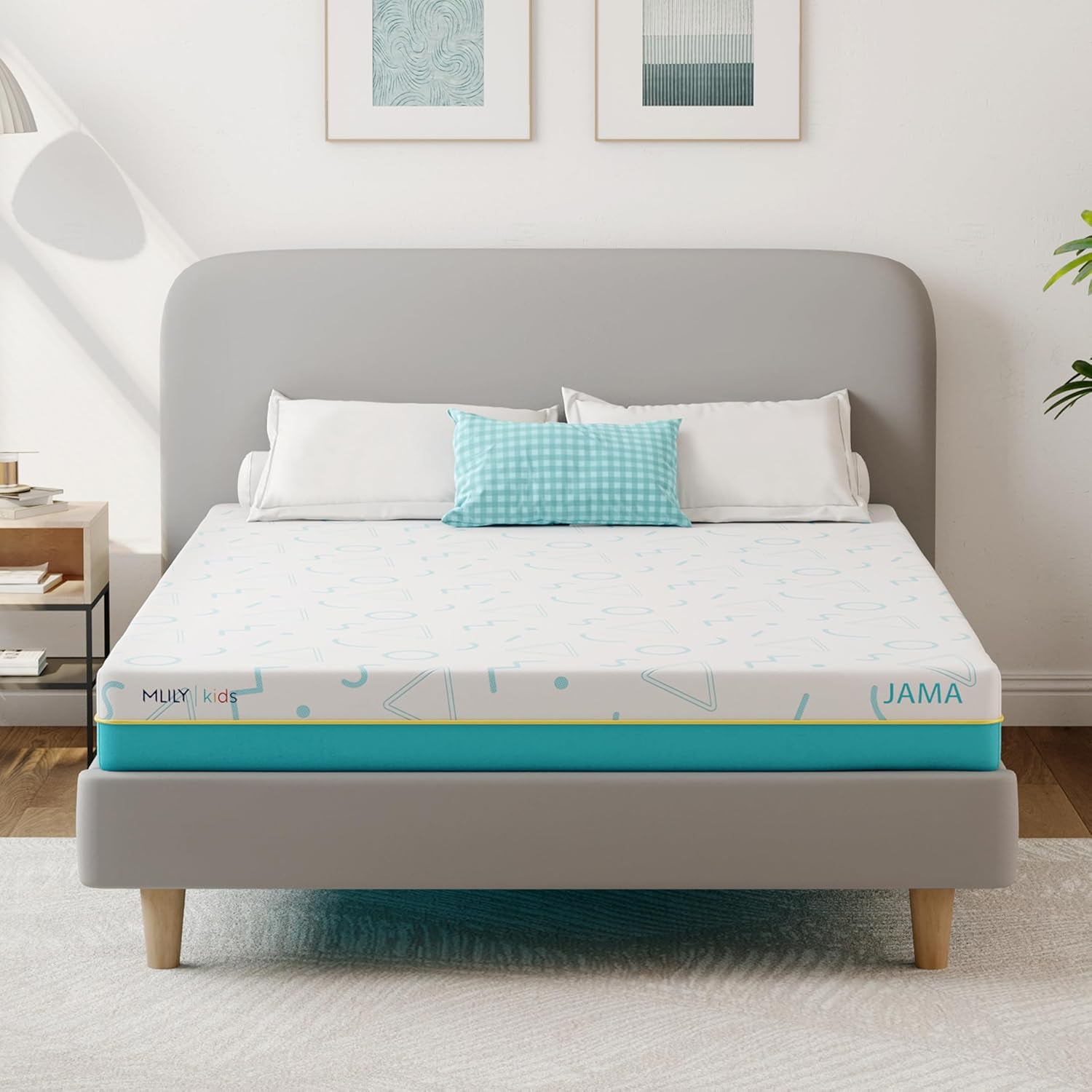 MLILY Twin Mattress for Kids, Memory Foam Bunk Bed Mattress, Made in ...