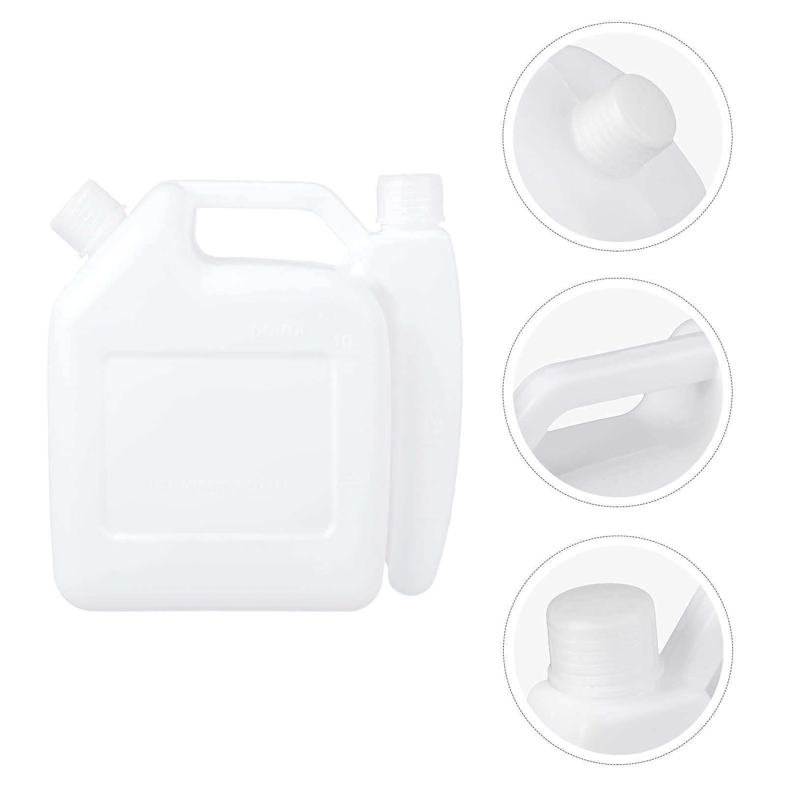 MLINS 1.5L 2-Stroke Mixing Bottle Mixing Storage Bottle for Trimmer ...
