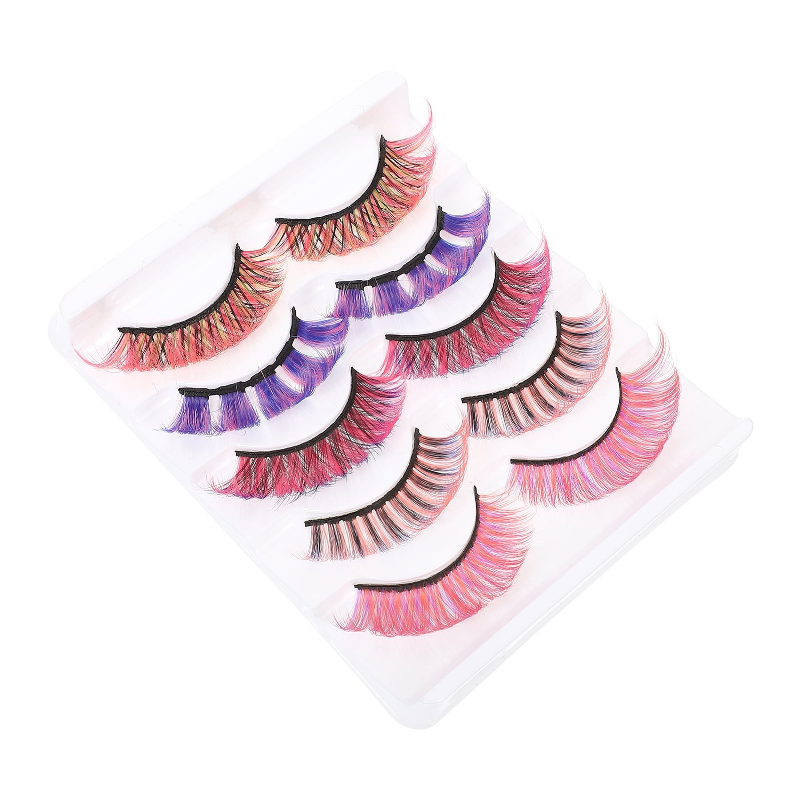 MLINS 1 Box Creative Female Fake Lashes Decorative Dense Eyelashes ...