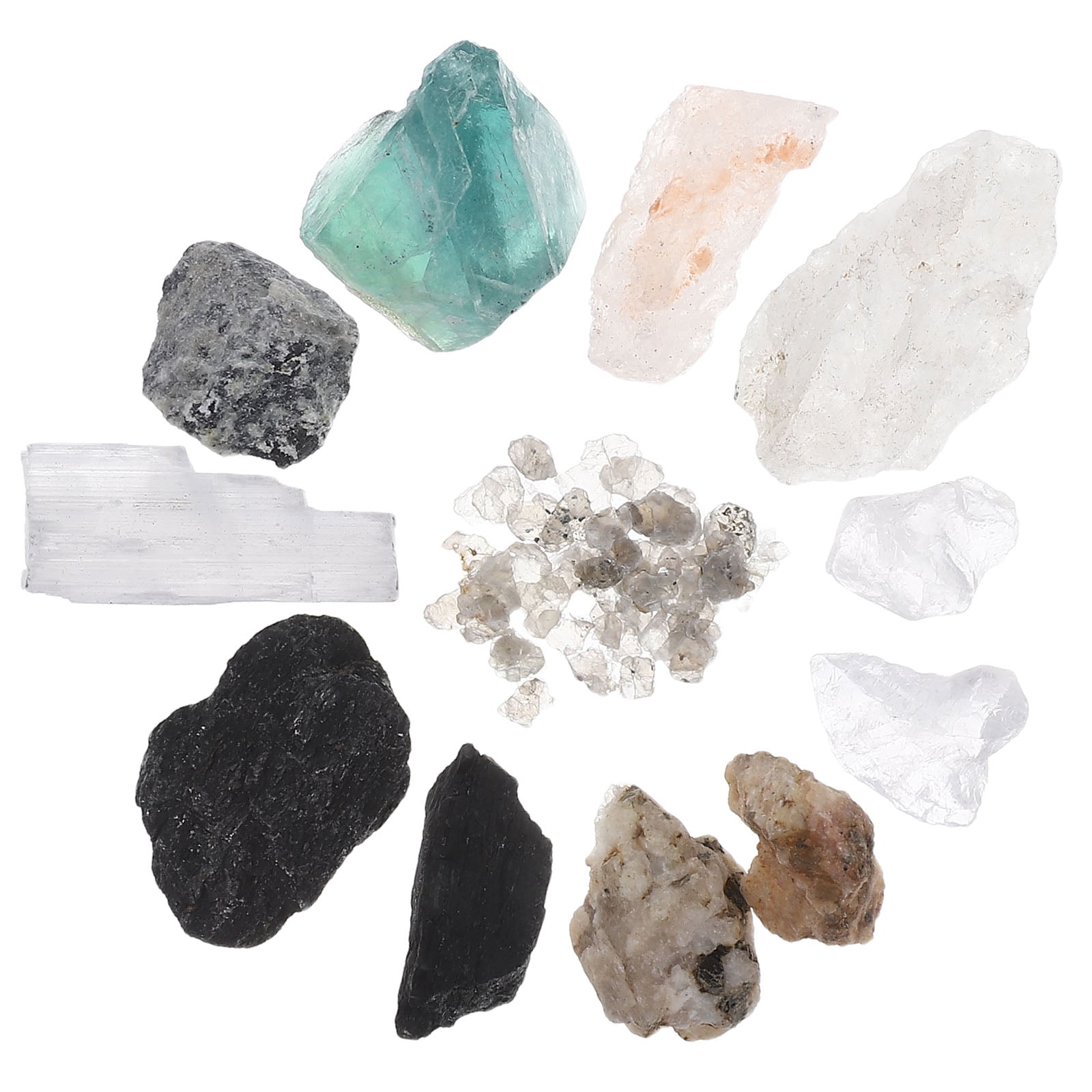 MLINS 1 Box Rock And Mineral Identification Kit Geology Specimens ...