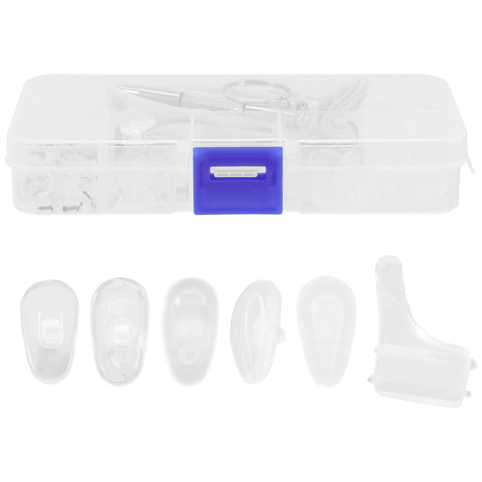 MLINS 1 Box Silicone Nose Pads Set Glasses Nonslip Nose Pads Eyeglasses ...