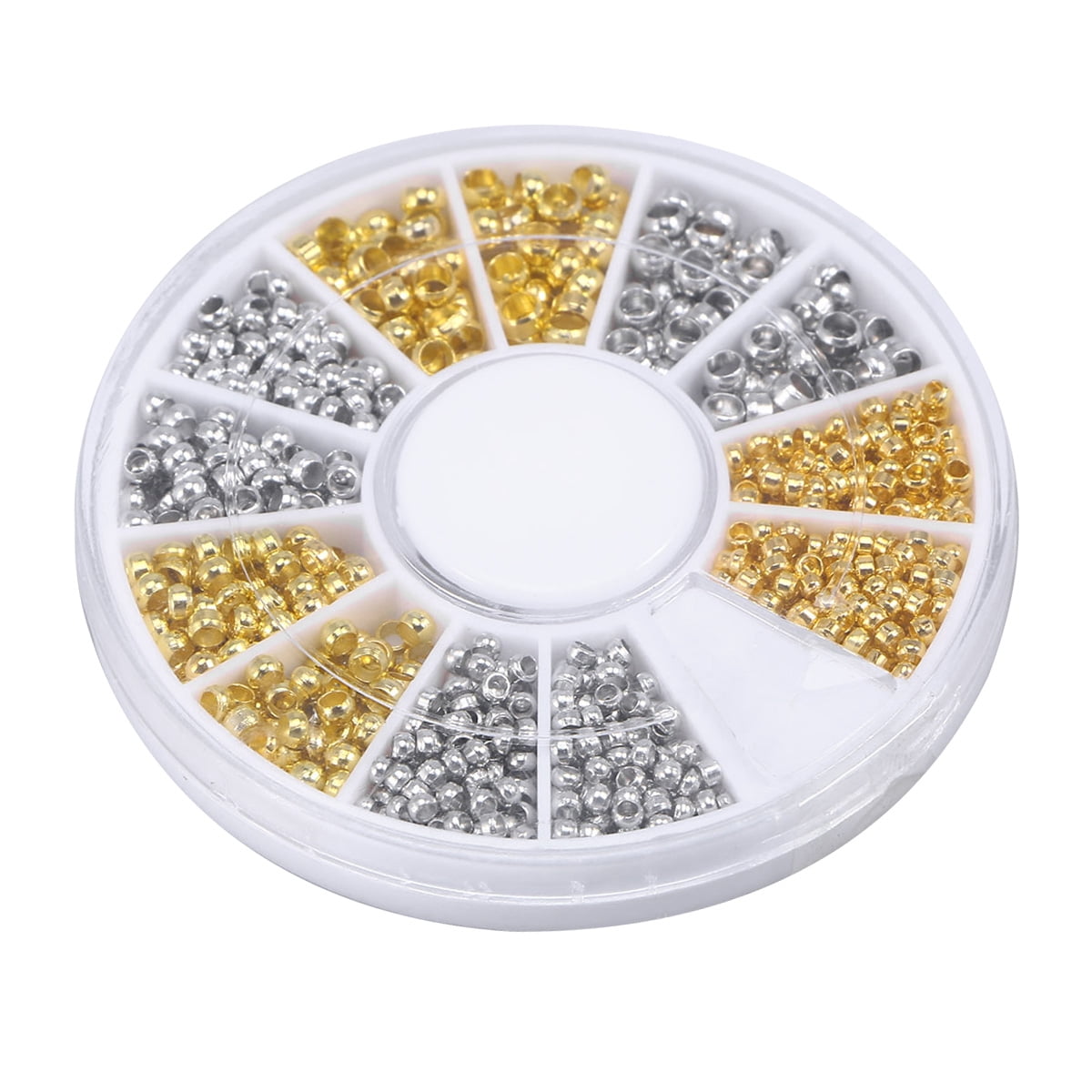 DIY Vintage Metal Spacer Beads for Jewelry Making Assorted Color ...