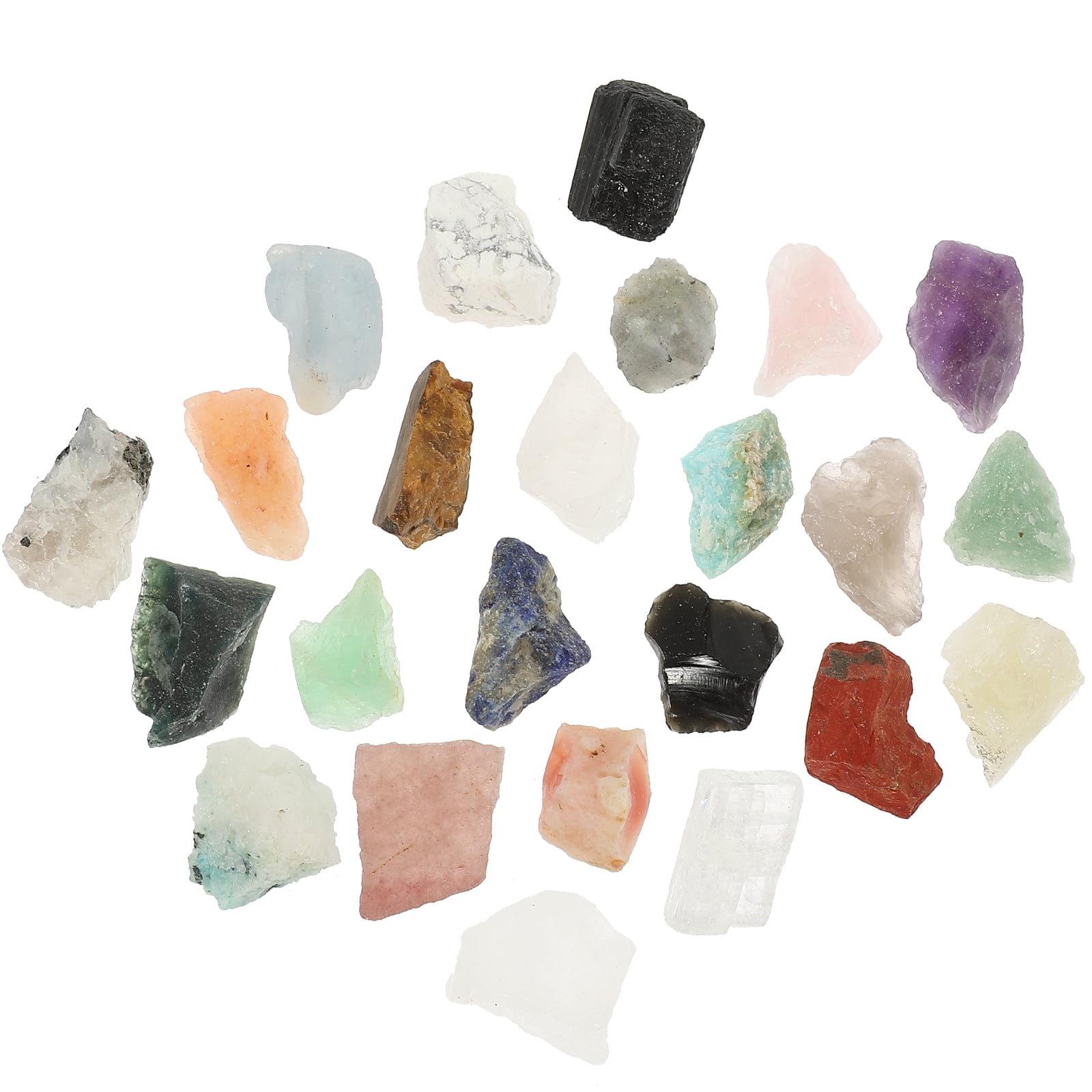 MLINS 1 Box of Natural Mineral Stones Decorations Crystal Stones ...