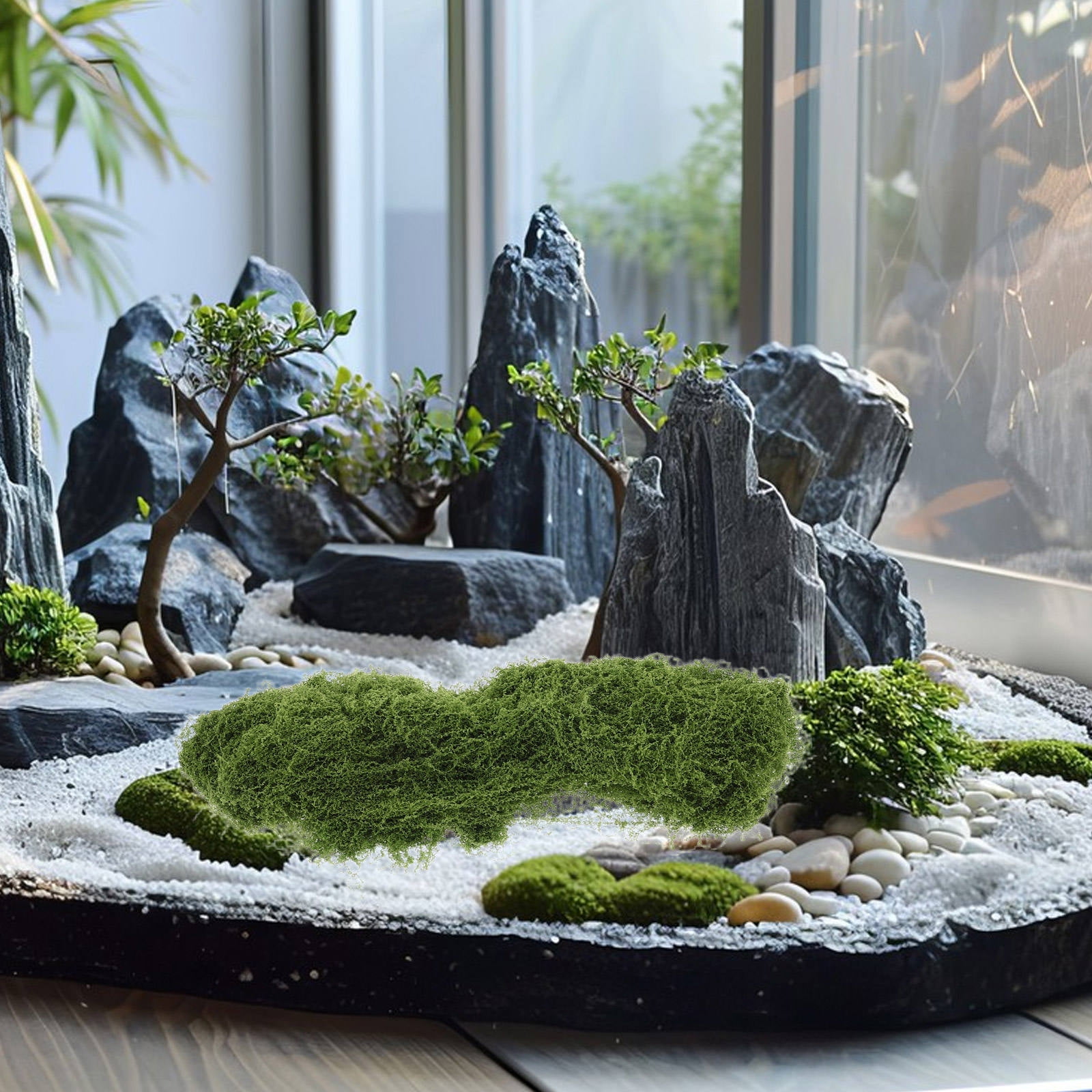 MLINS 1 Pack Artificial Moss Fake Moss for Centerpieces Fairy Garden ...