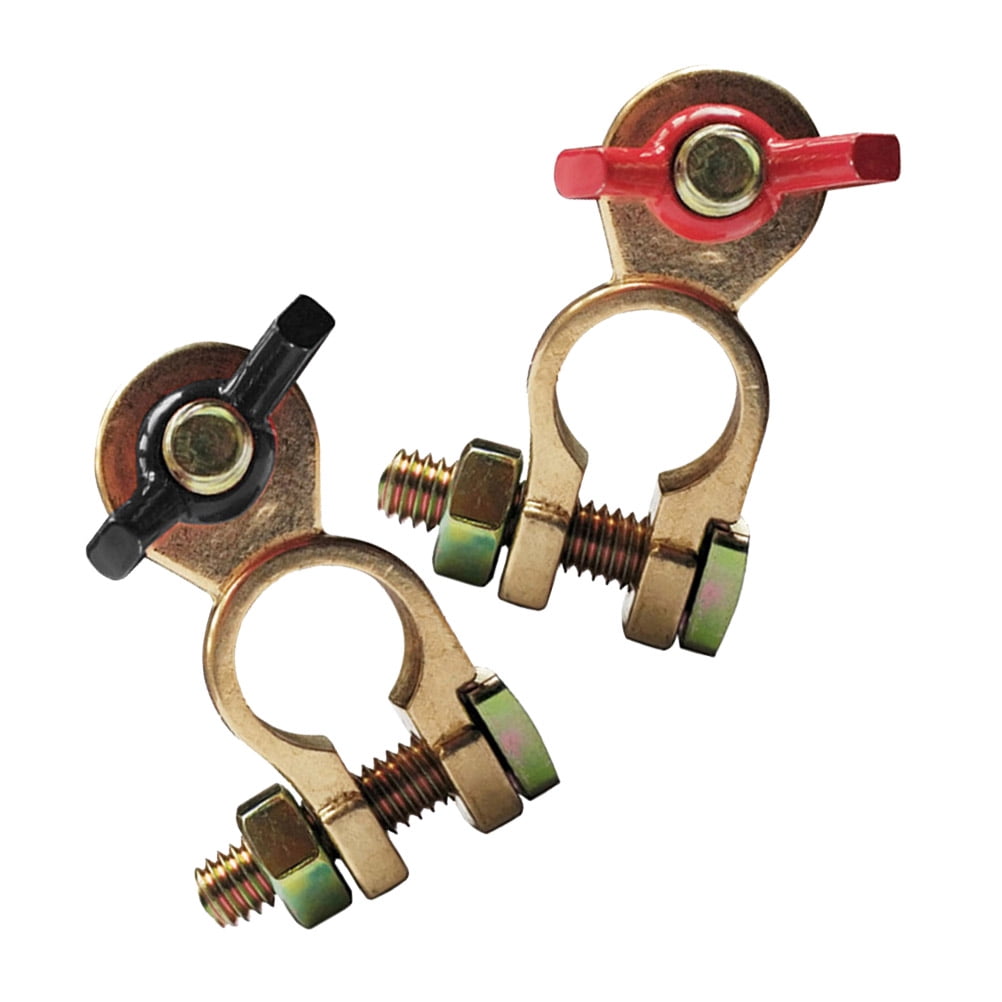 MLINS 1 Pair Auto Battery Terminal Clamp Car Terminal End Battery ...