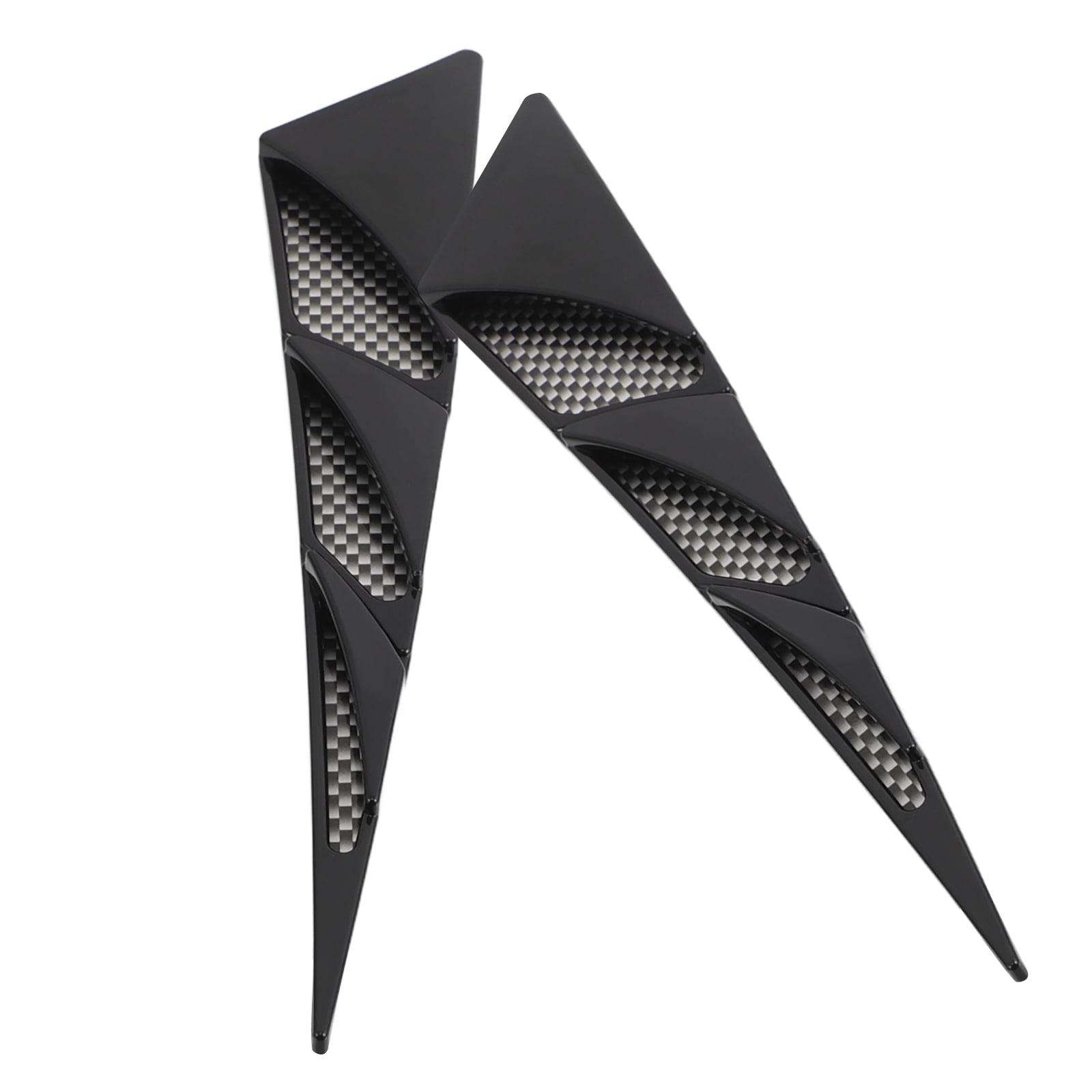 MLINS 1 Pair Car Hood Air Vent Covers Car Hood Vent Scoop Kit Bonnet ...