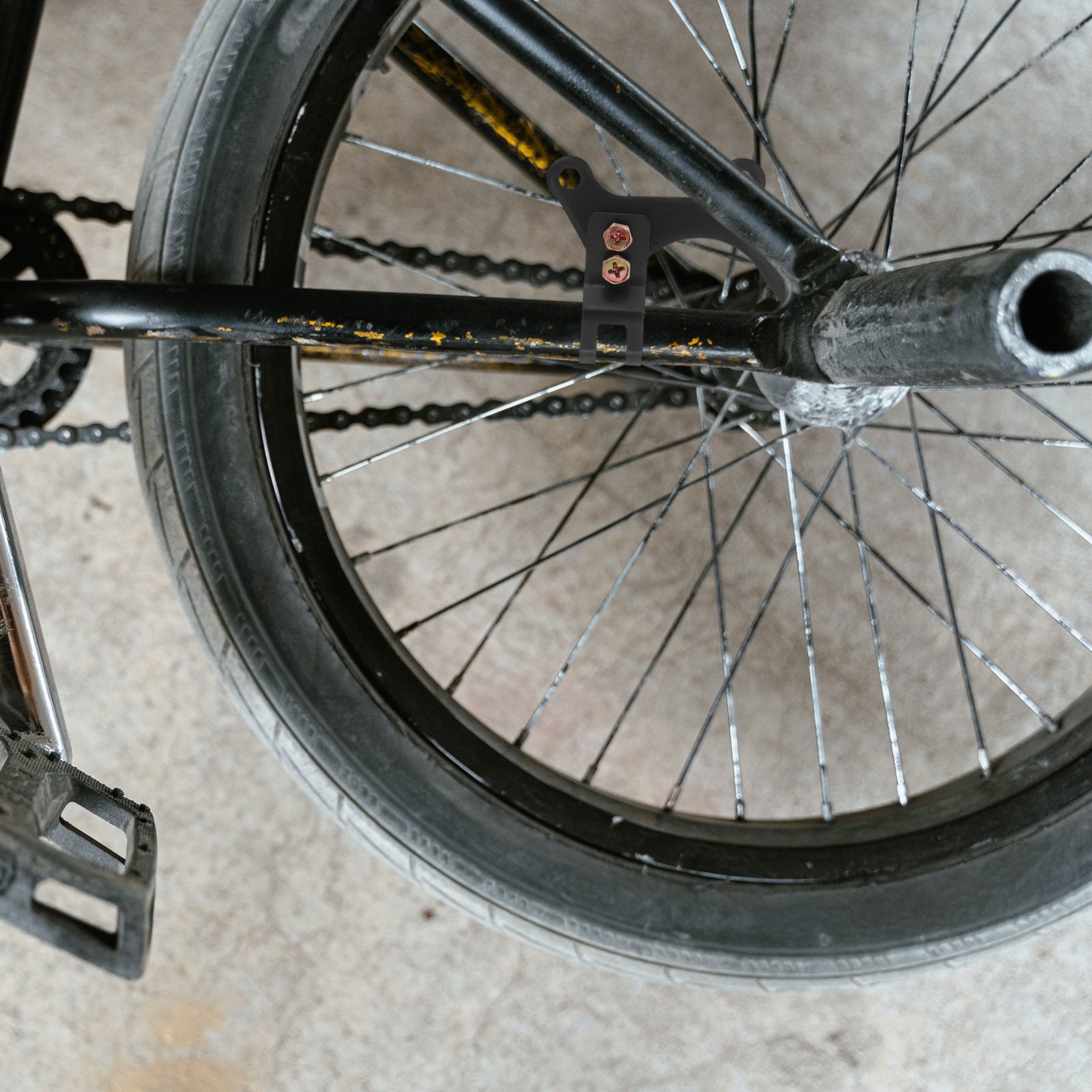 MLINS 1 Pair Disc Brake Adapter For Bike Modification Metal Brake Rack ...