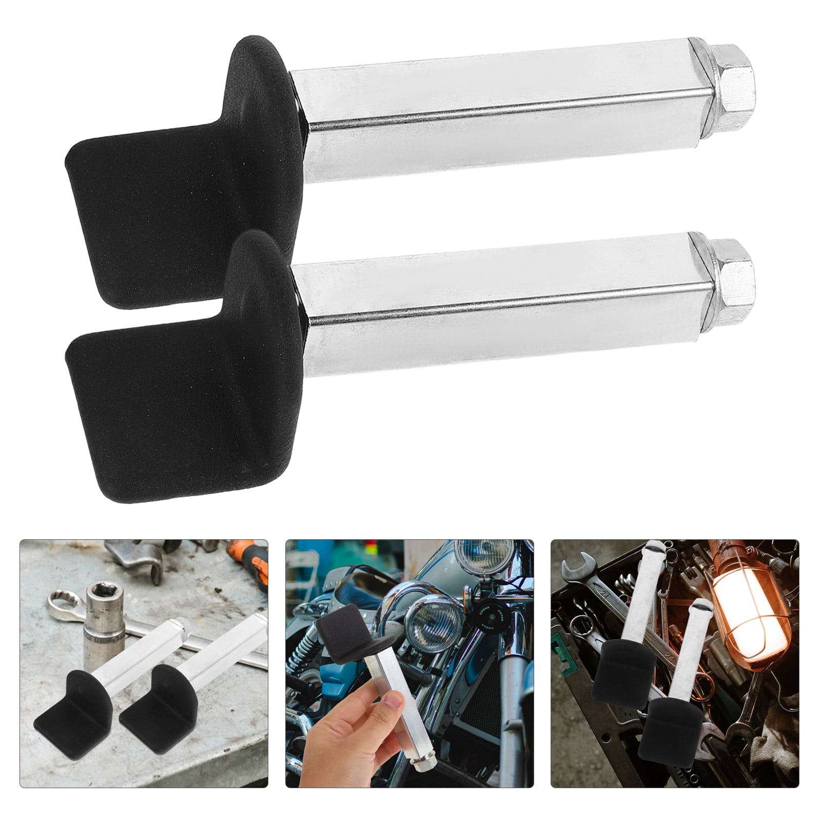 MLINS 1 Pair Motorcycle Front Stand Attachment Adapter Motorcycle Stand ...