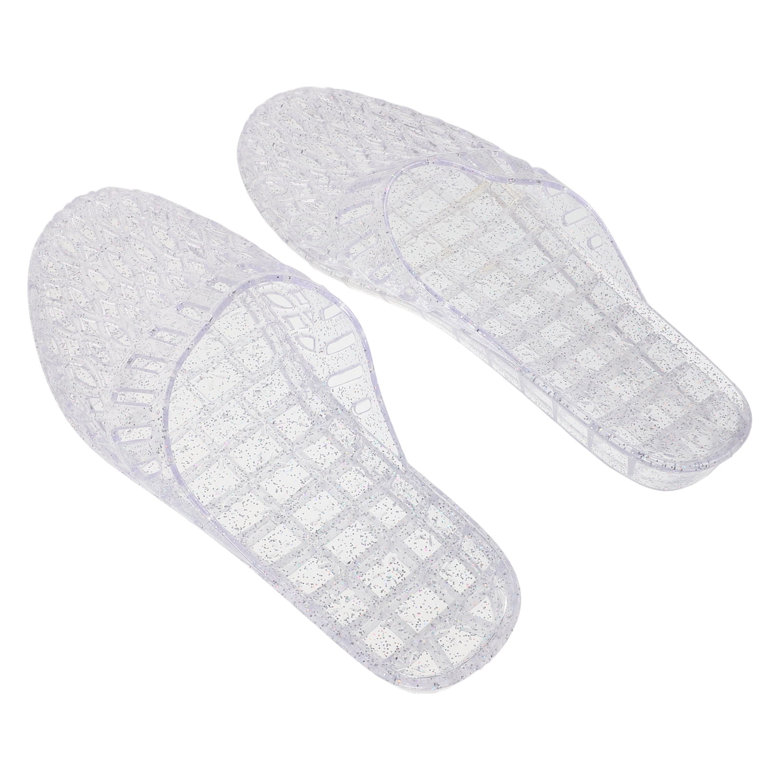 MLINS 1 Pair Transparent Slippers Flats Flats Closed Toe Flats Summer ...