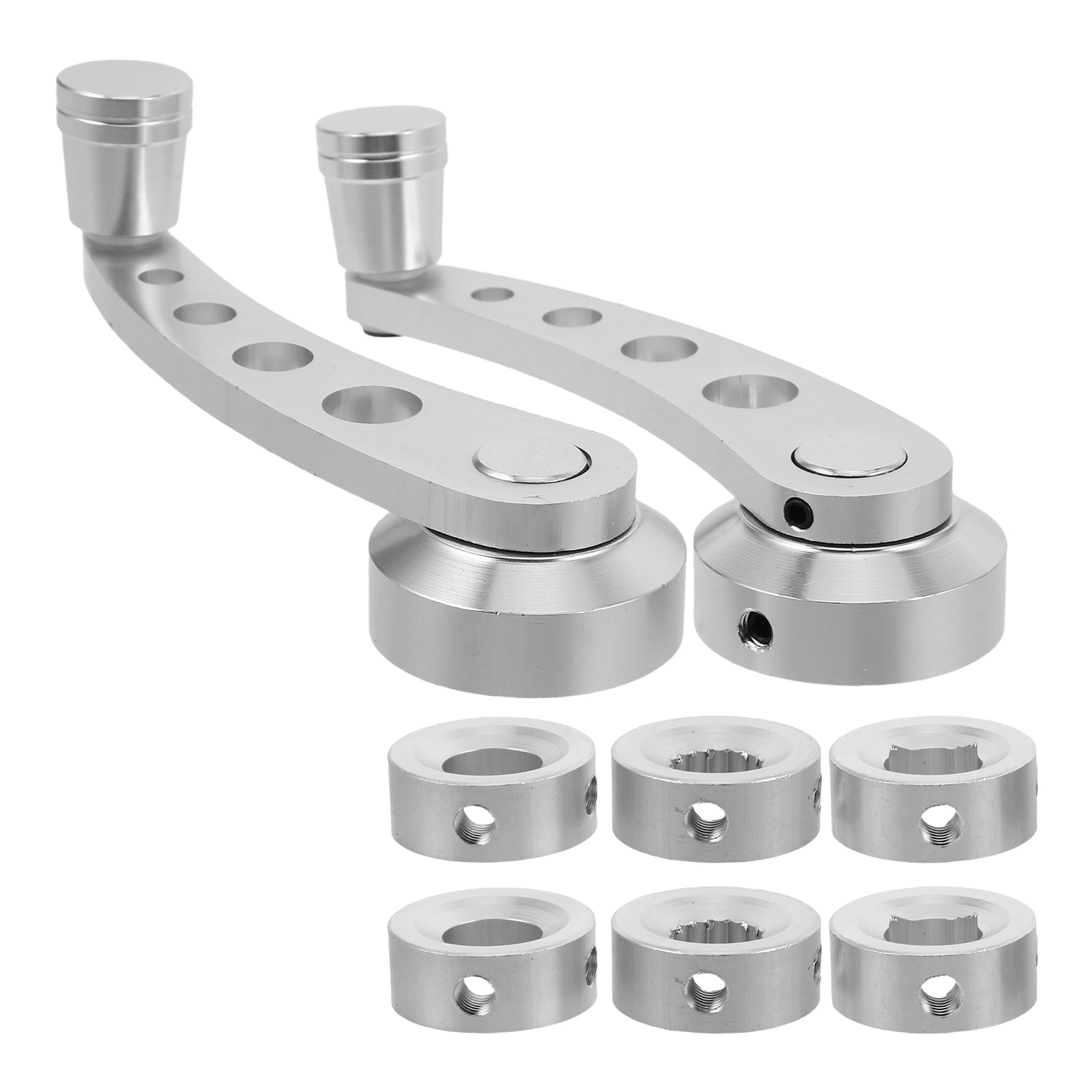 MLINS 1 Pair Universal Car Window Crank Handle Aluminum Alloy Manual ...