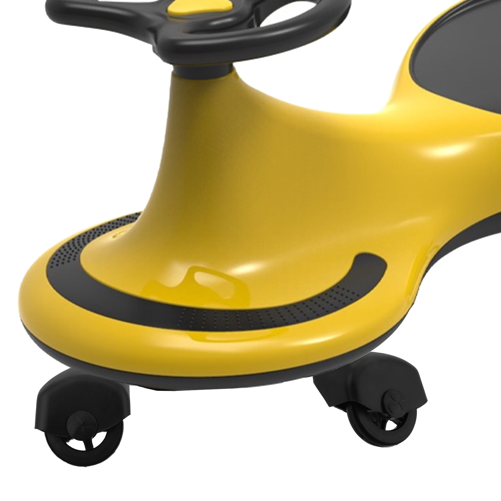 MLINS 1 Pair Wiggle Car Replacement Wheels Universal Silent Swivel ...