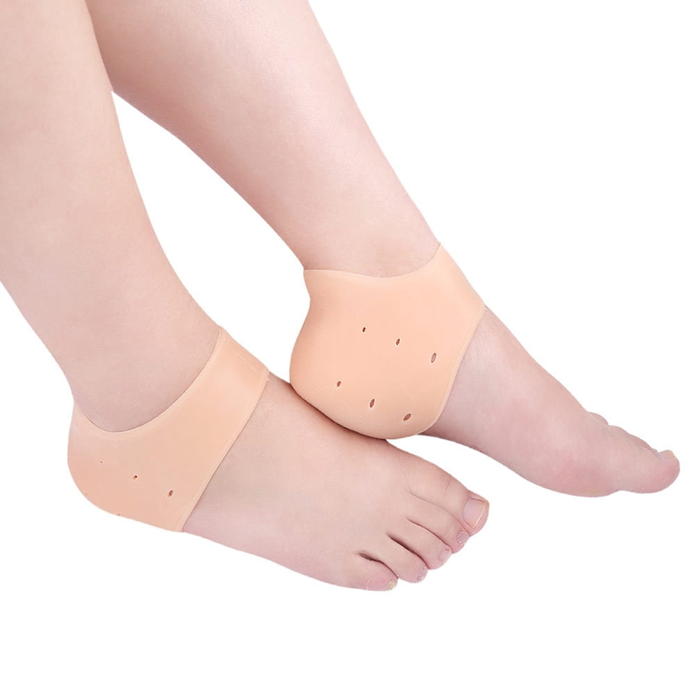 MLINS 1 Pair Women Heel Protectors with SEBS Material Beige Color ...