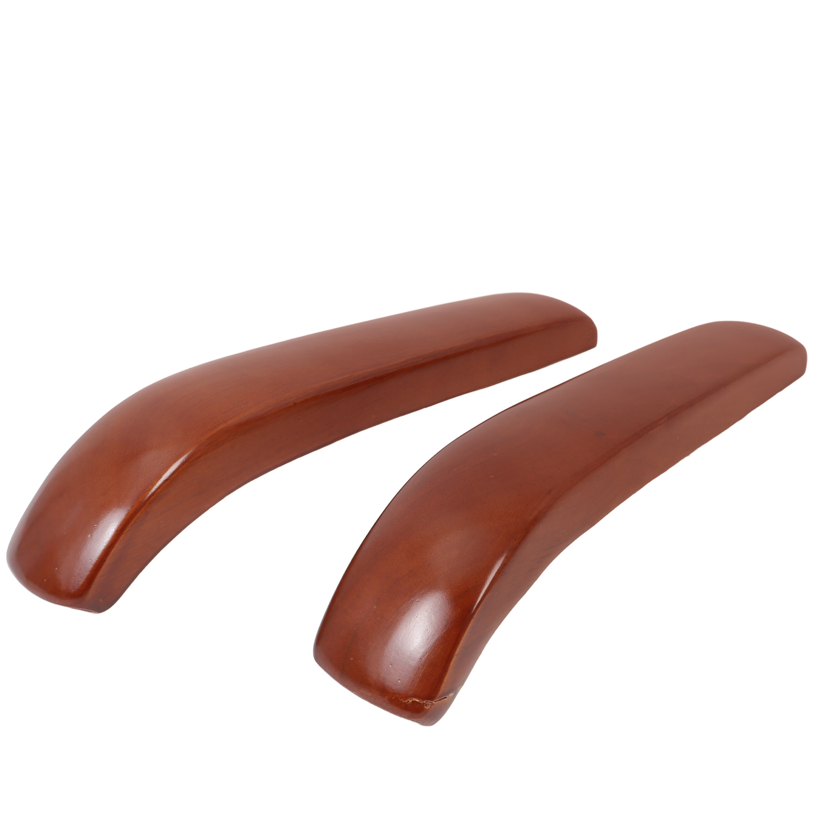MLINS 1 Pair of Wooden Office Chair Armrest Pads Replacement Arm Pads ...